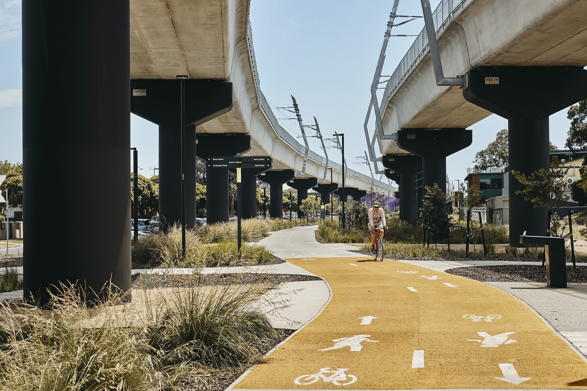 Gallery of Preston Level Crossing Removal Project / Wood/Marsh - 25