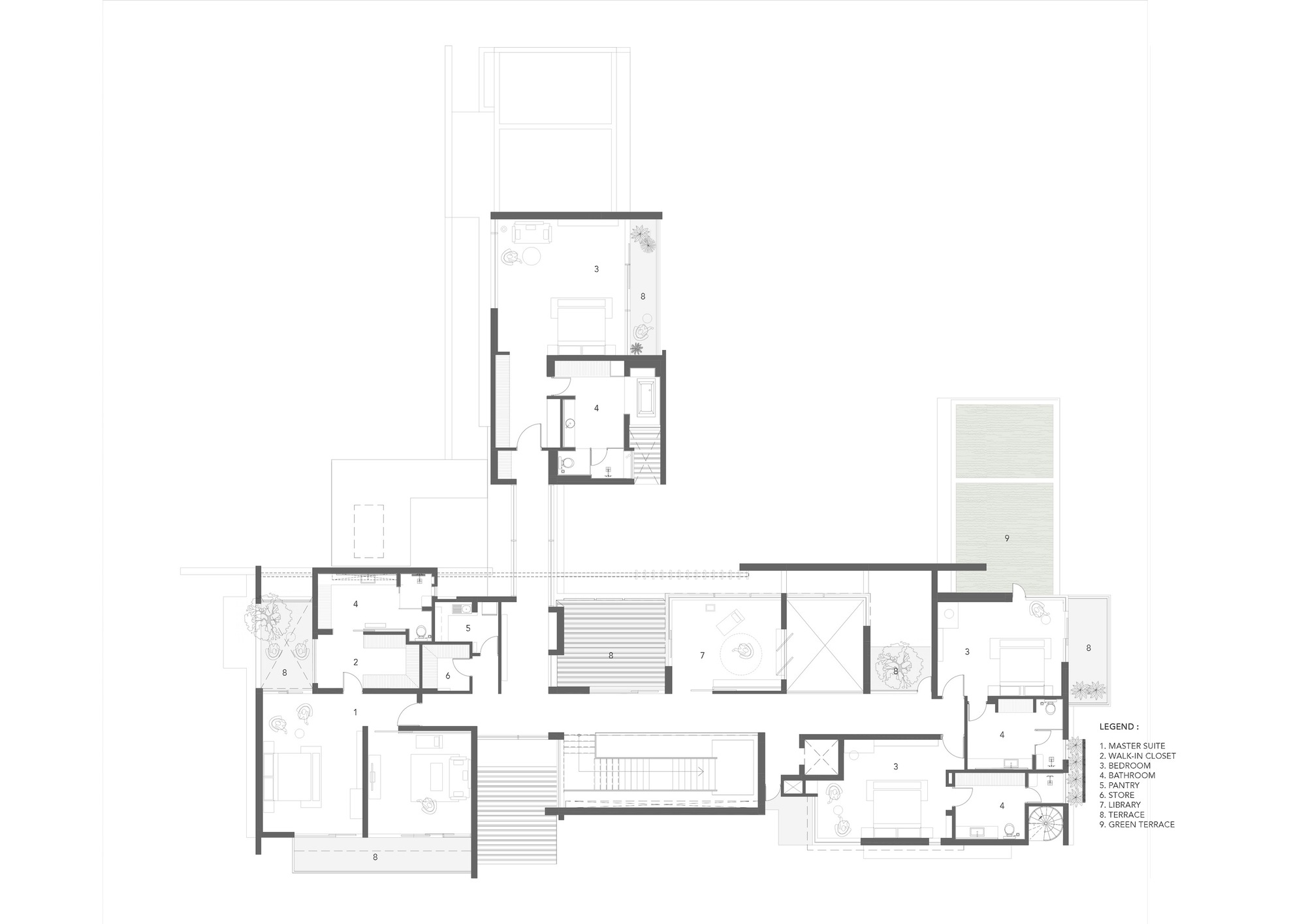 Gallery of Planar House / DADA Partners - 19