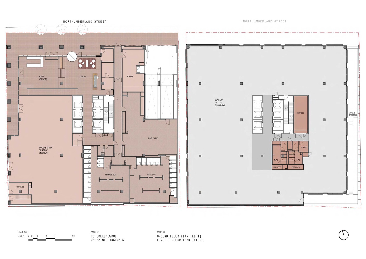 Gallery of T3 Collingwood Office Building / Jackson Clements Burrows ...