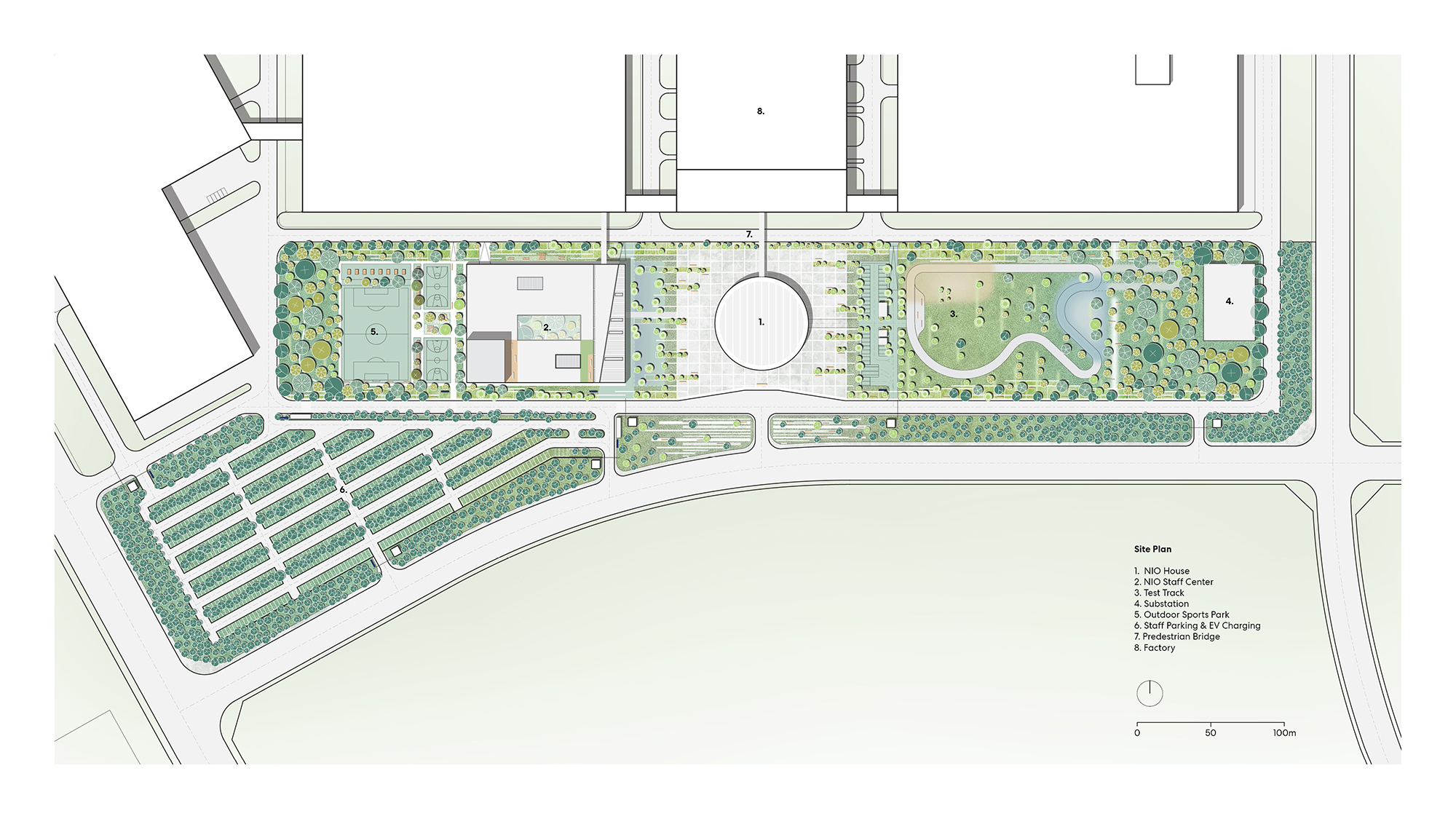 Gallery of NIO House Hefei Xinqiao Industrial Park / SHL - 22