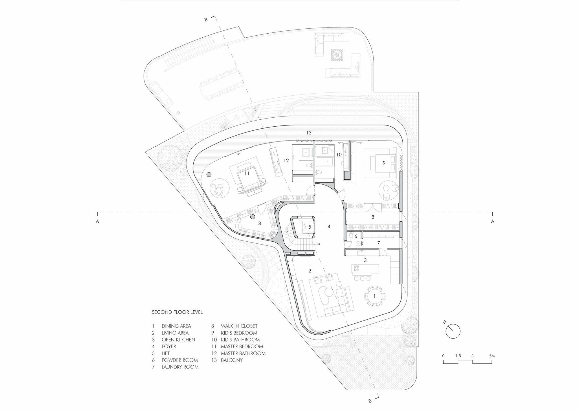 Gallery of House on V-Stilts / K-Thengono Design Studio - 27
