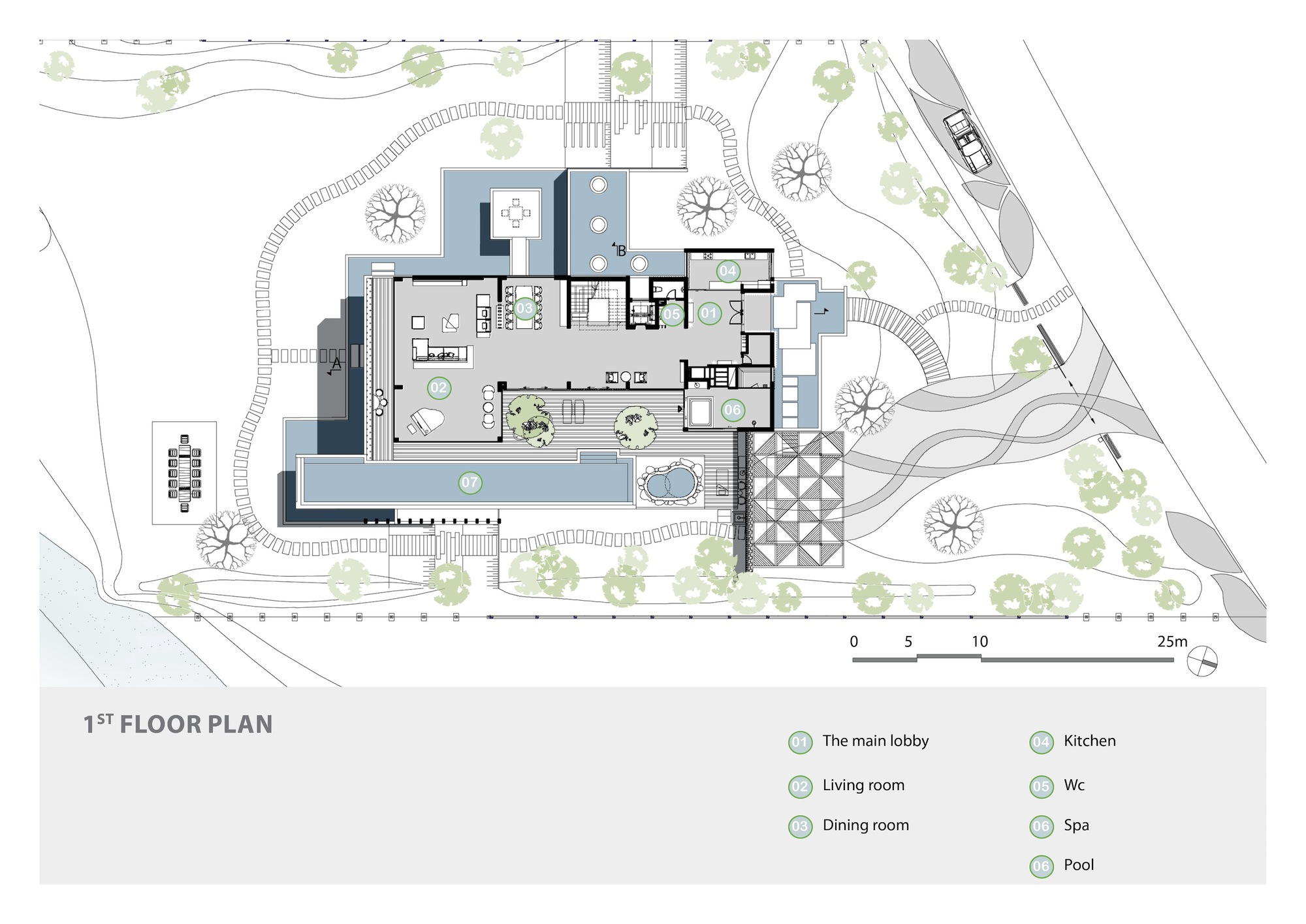 Gallery of Legend Mansion Villa / Flamingo Architecture - 21