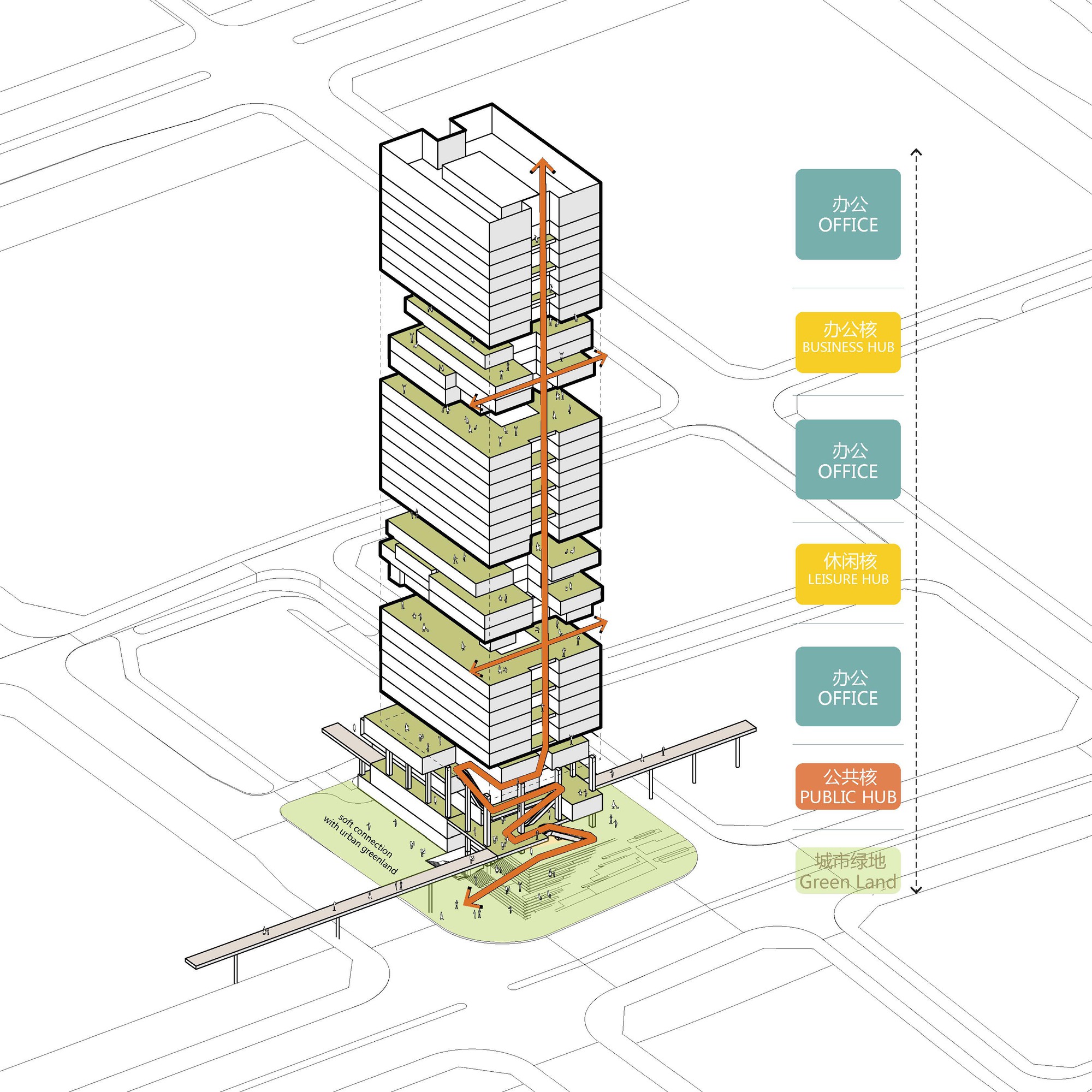 画廊 T33全时中心 / Aedas - 31