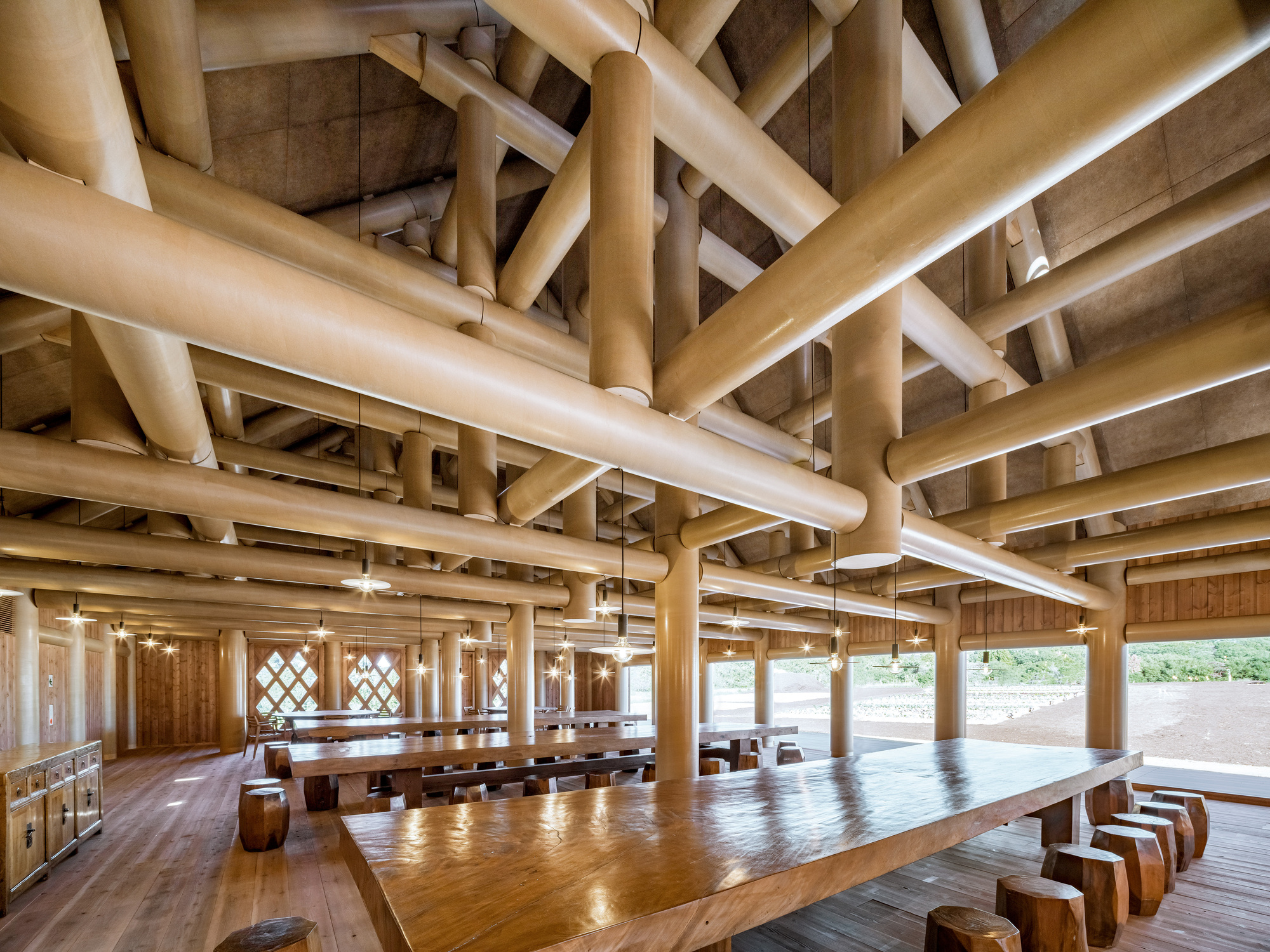 Gallery of From Paper Tube Shelters to Timber Innovations: Shigeru Ban ...