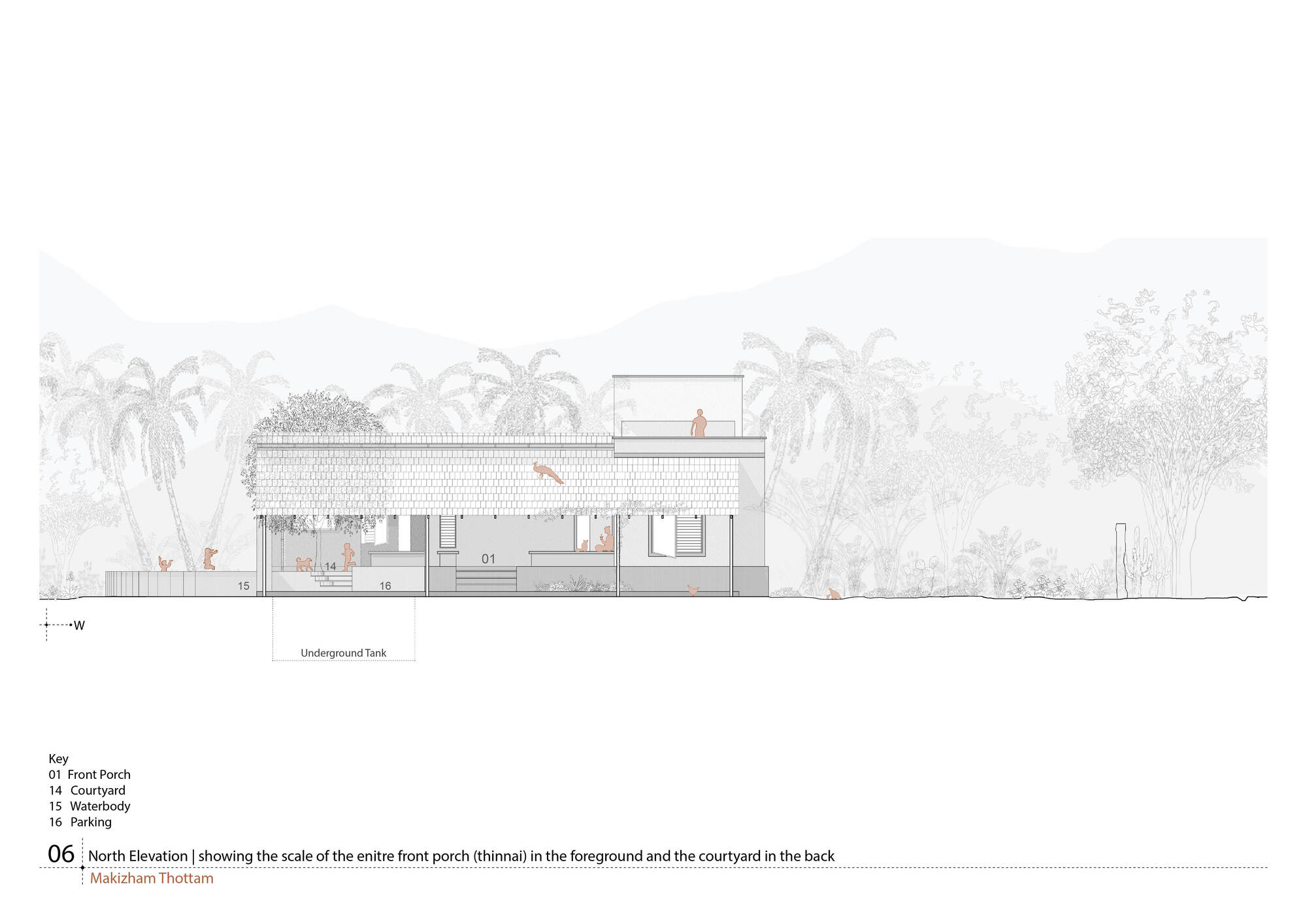 Gallery of Makizham Thottam House / Second Ground - 21