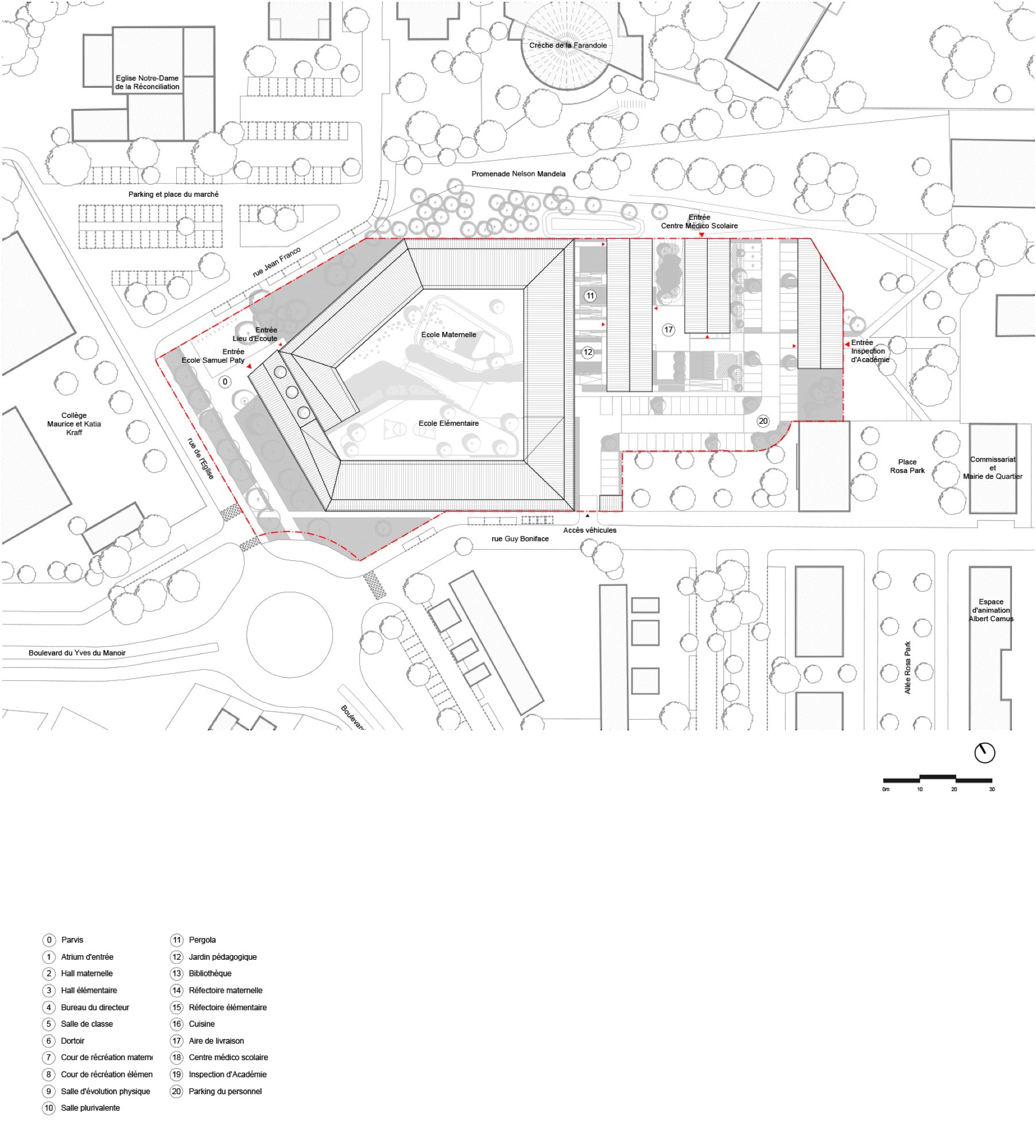 Gallery of School Group Samuel Paty / Ateliers O-S architectes + NAS ...