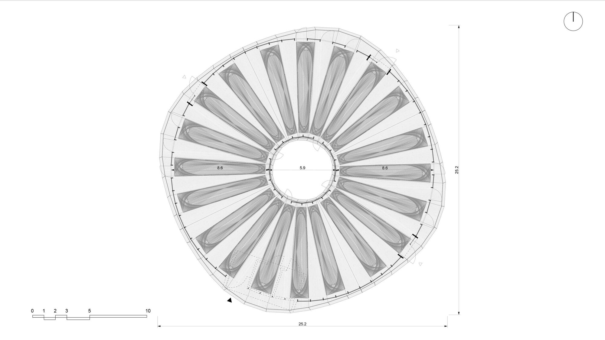 Gallery of Hybrid Flax Pavilion / ICD/ITKE/IntCDC University of ...