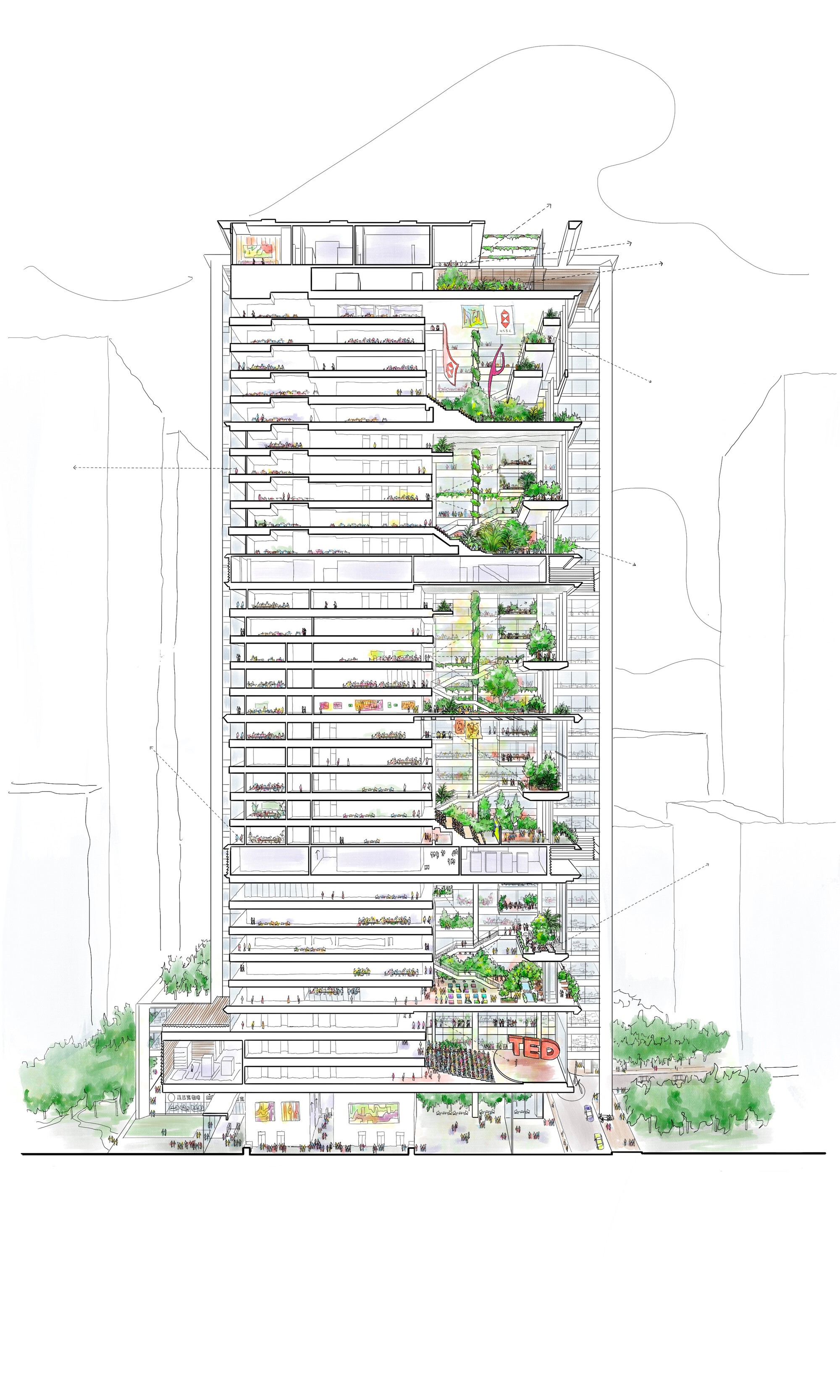 Gallery of Z6 Tower, Designed by Foster + Partners, Becomes First ...