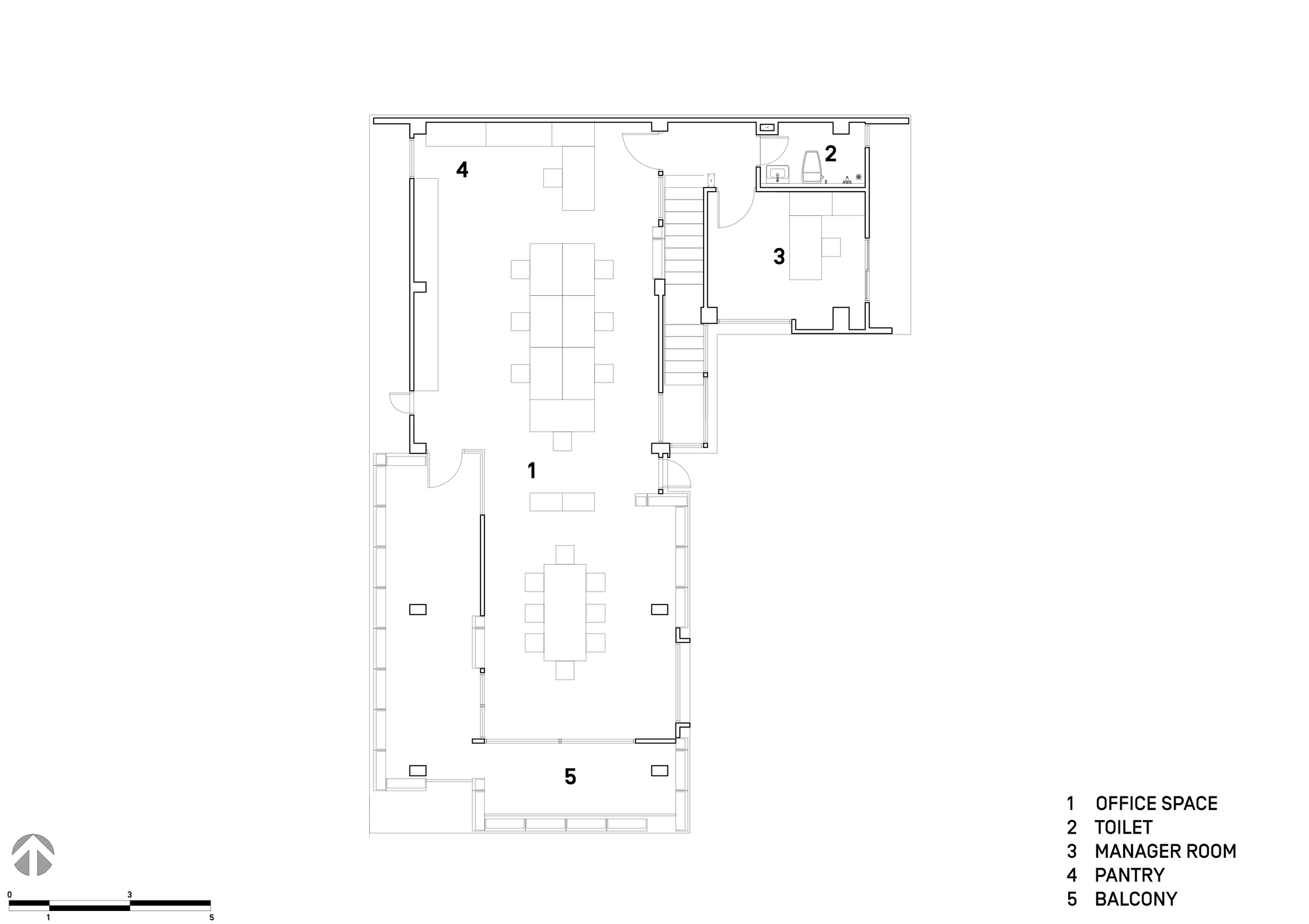 Gallery of Concrete Collage Office / COLLAGE DESIGN STUDIO - 29