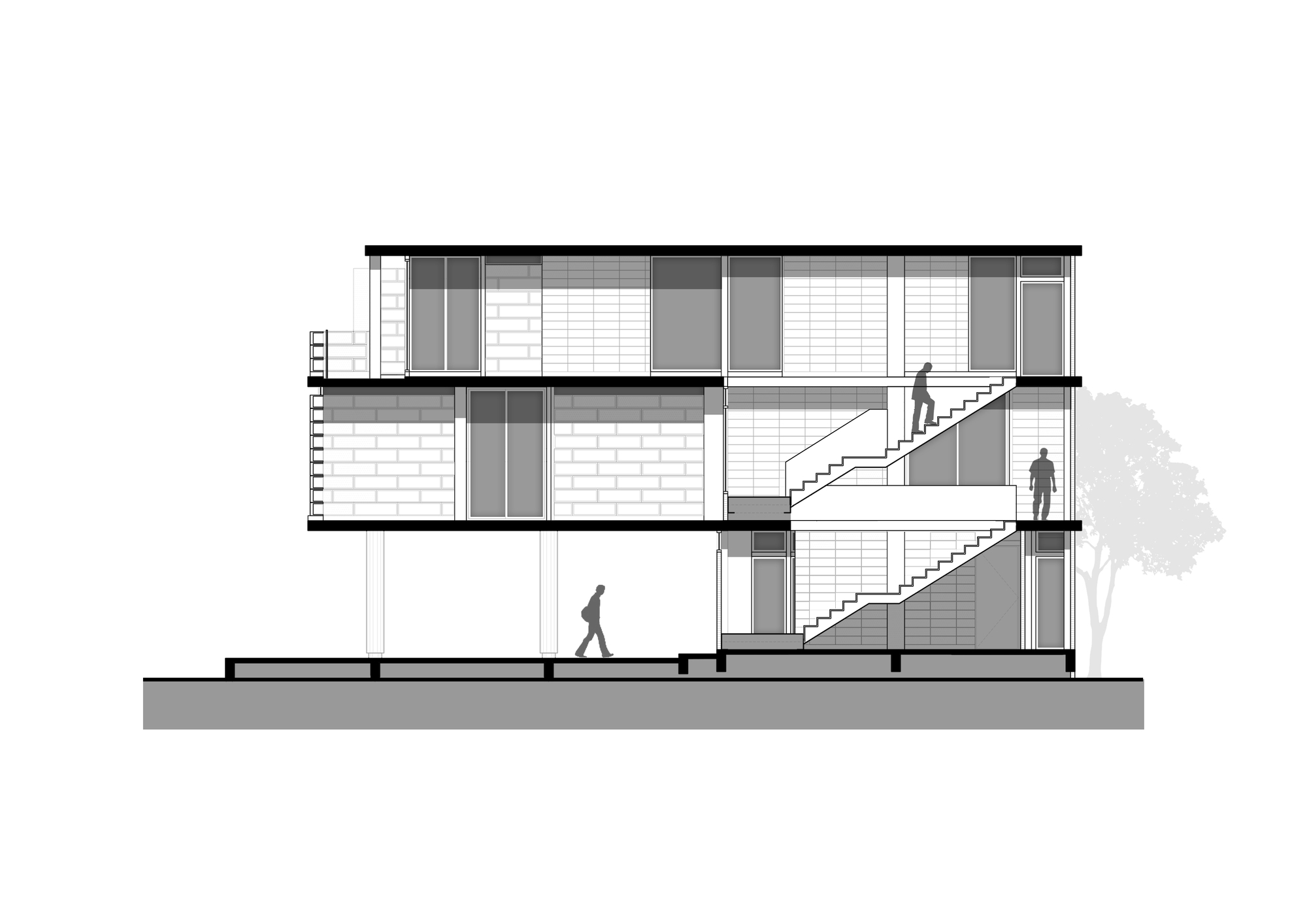 Gallery of Concrete Collage Office / COLLAGE DESIGN STUDIO - 34