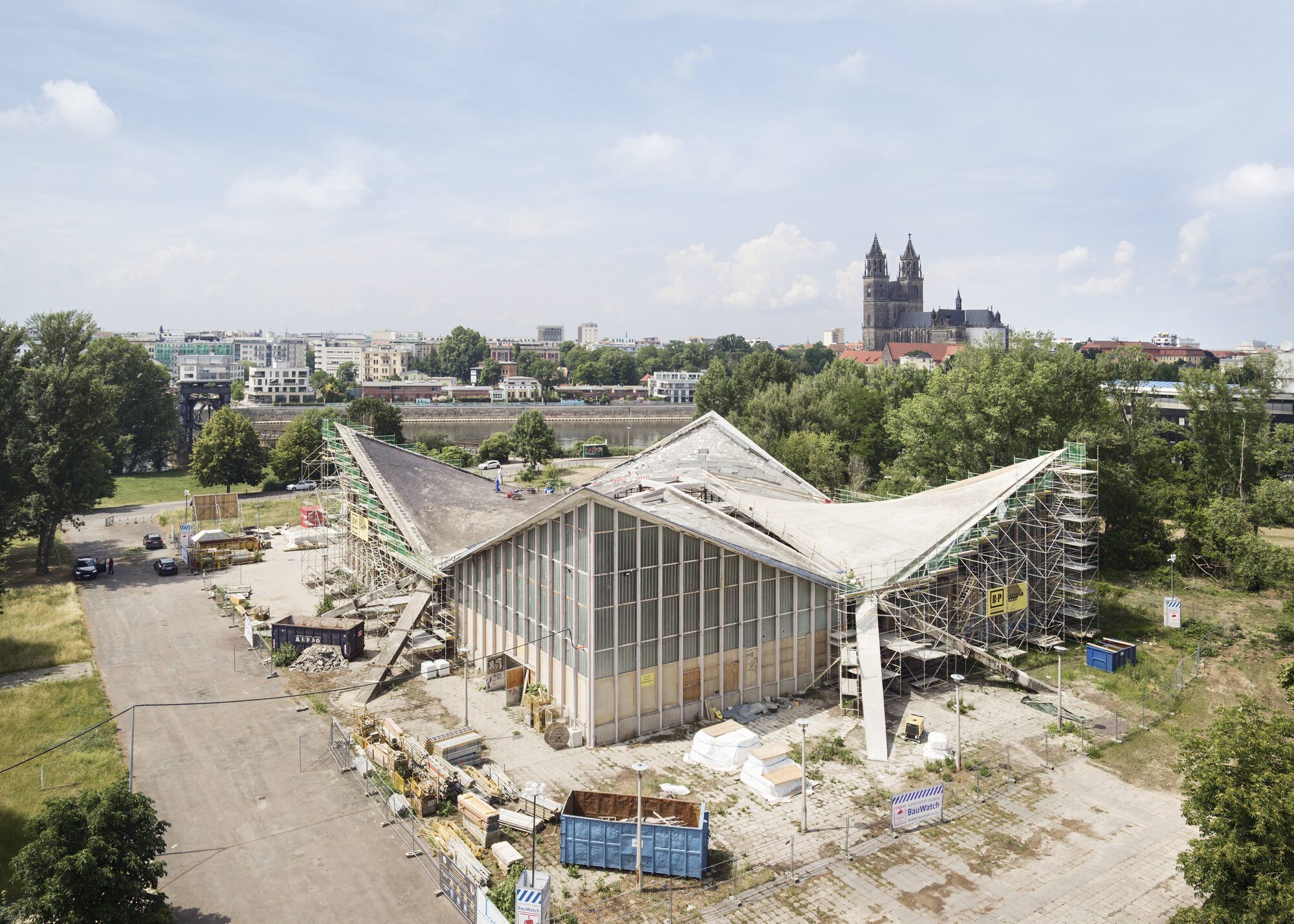 Gallery of Hyparschale Building Hall - Conversion Refurbishment and ...