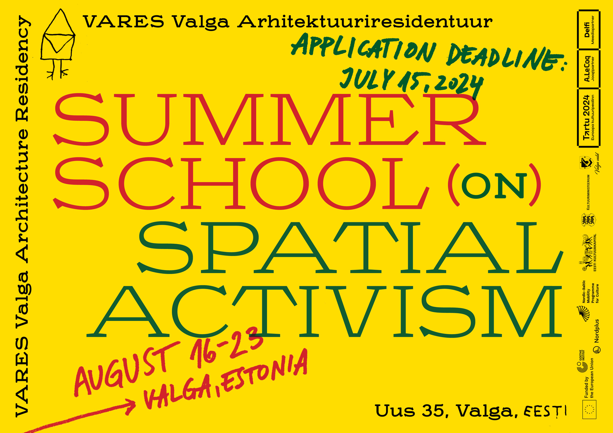 Call for Submissions: VARES Summer School on Spatial Activism | ArchDaily