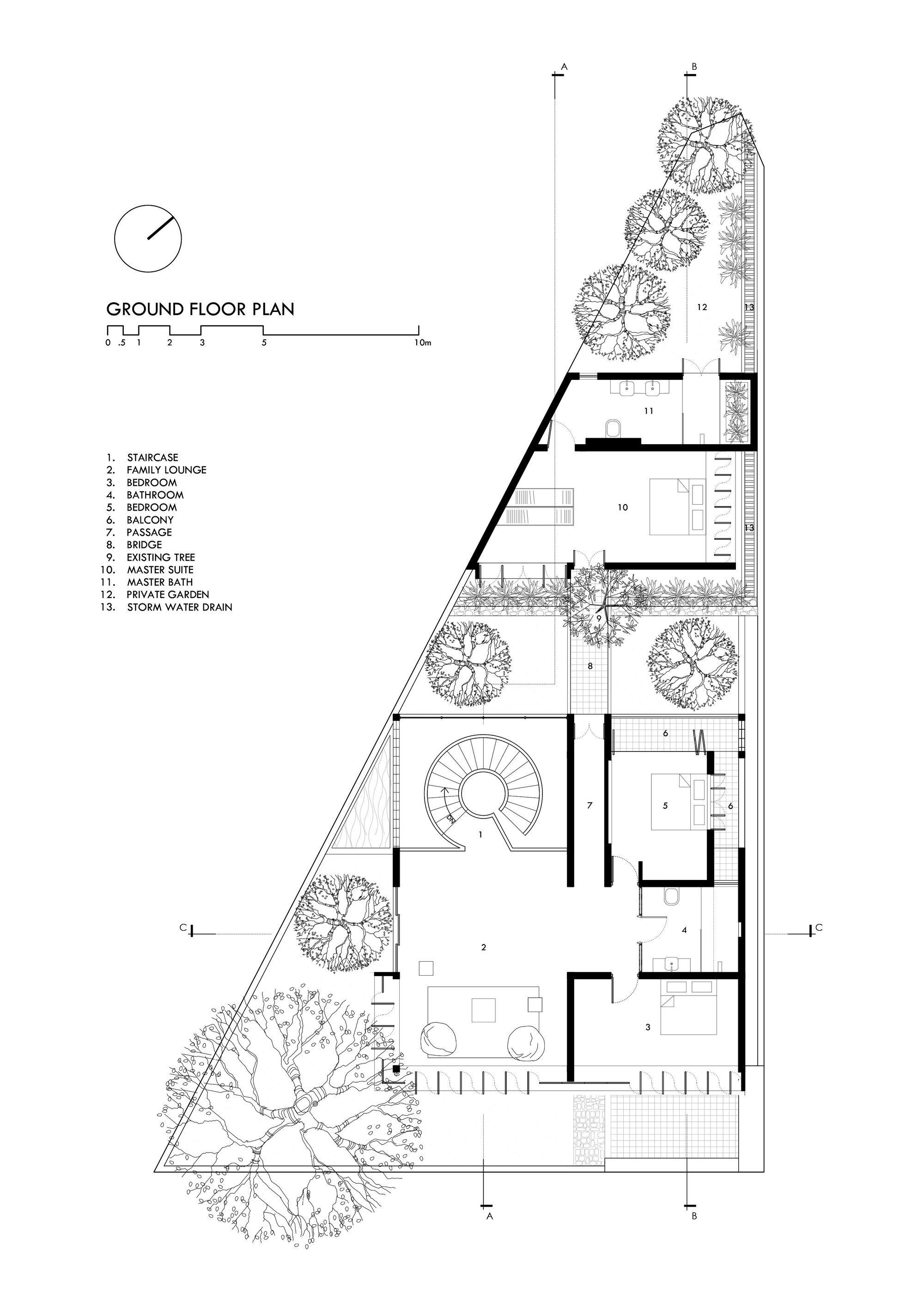 Gallery of The Triangle Residence / Kith Studio - 19