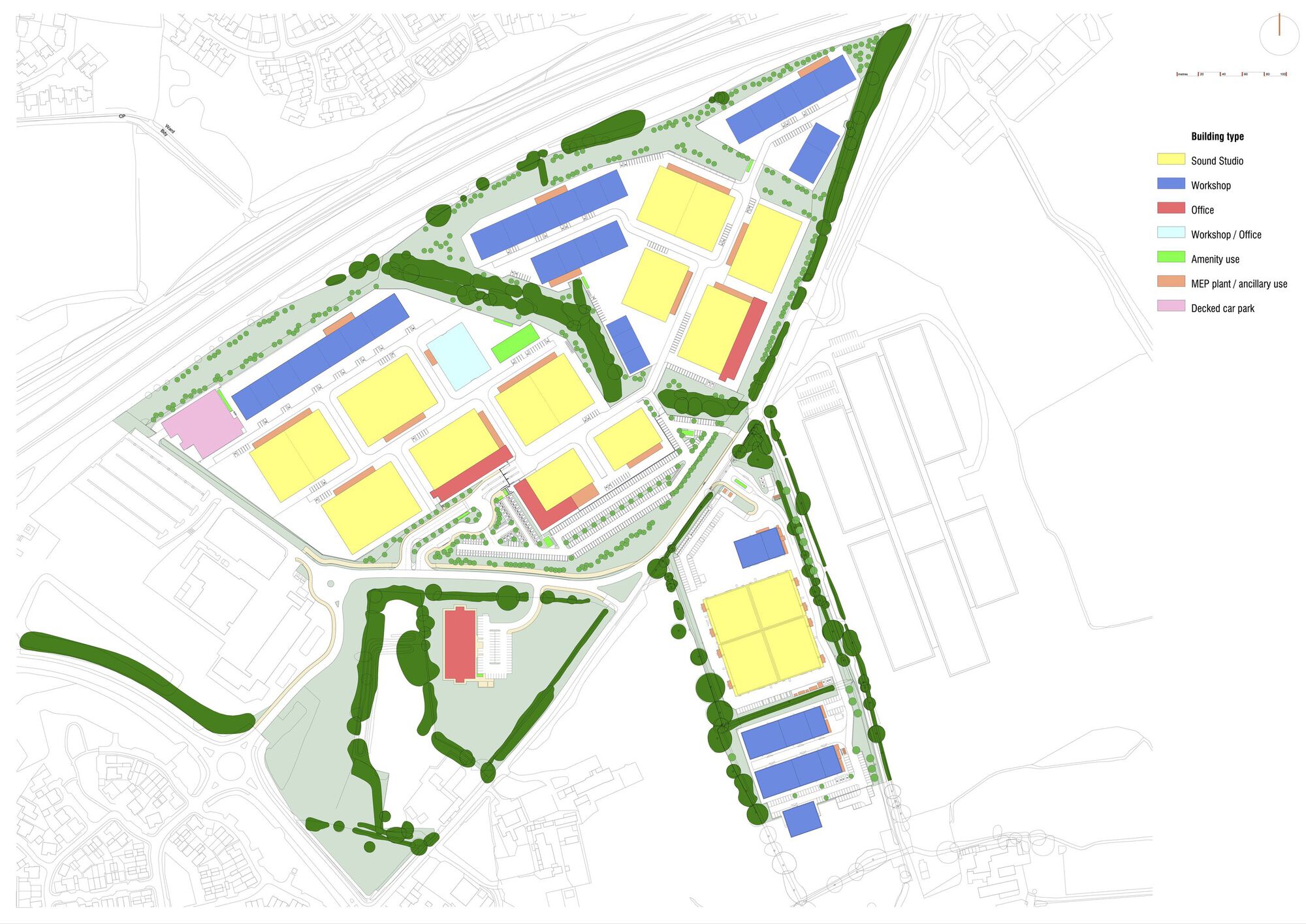 Gallery of Shinfield TV and Film Studios / Scott Brownrigg - 11