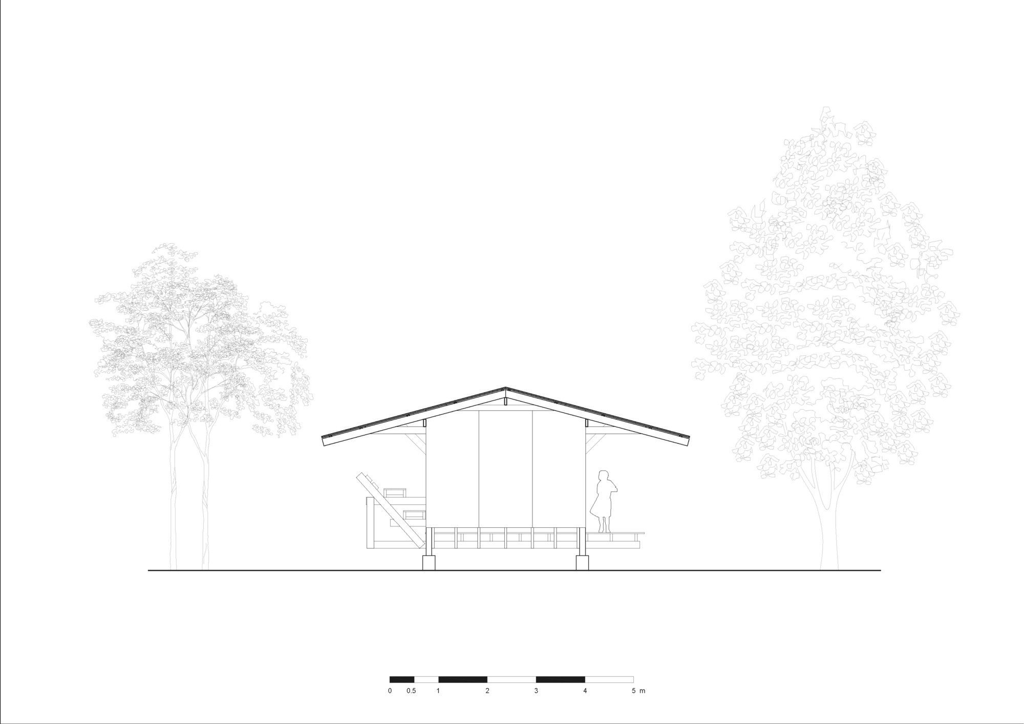 Gallery of The Tara Thiwakorn Pavilion / Rural Development Volunteer ...