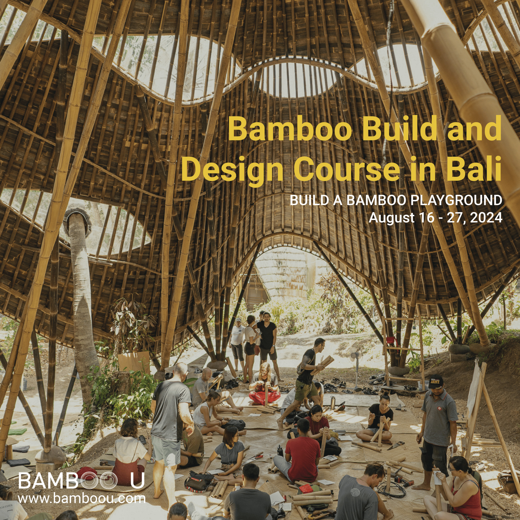Gallery of 11 Day Bamboo Build and Design Course - 1