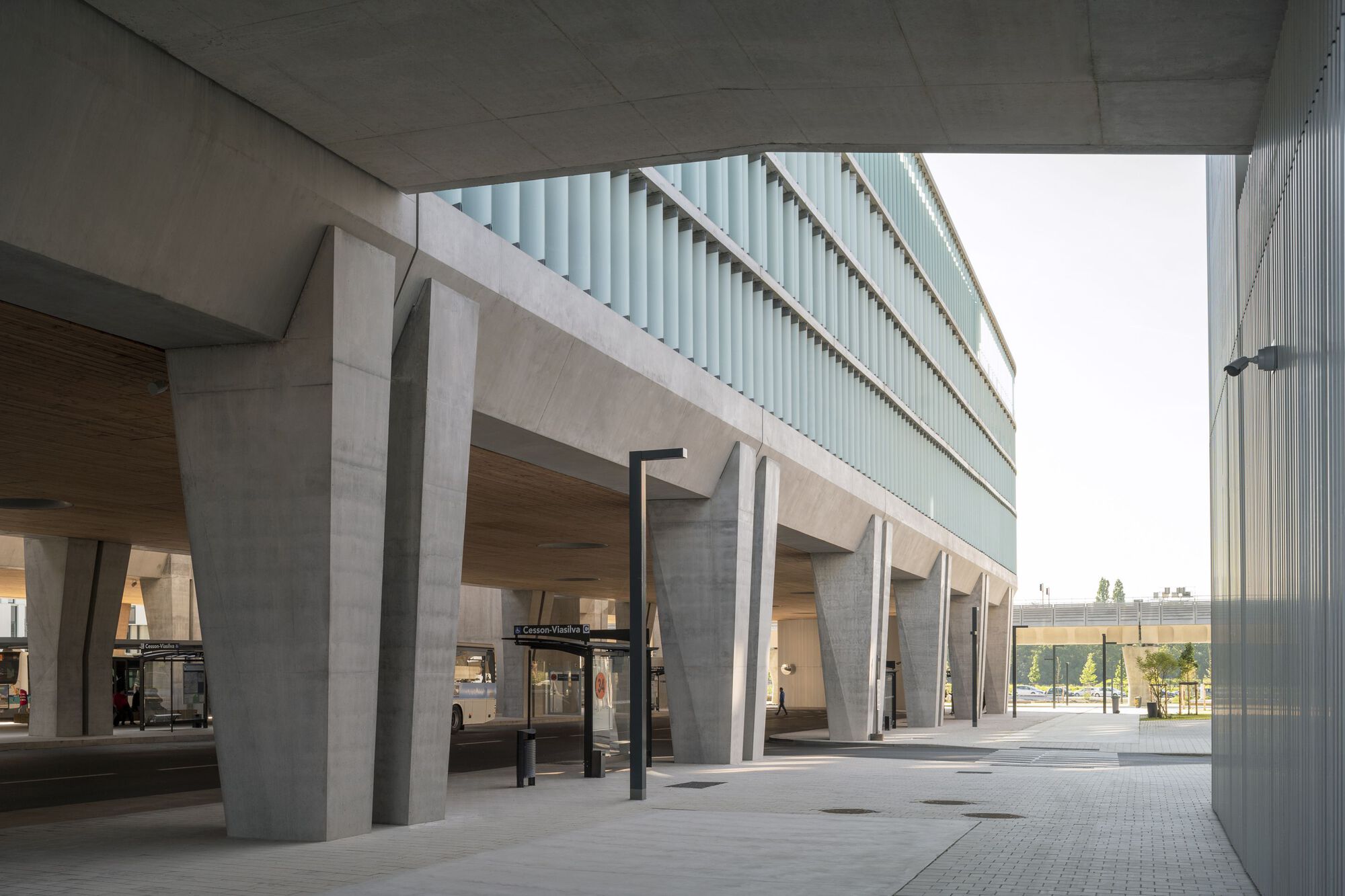 Gallery of Park and Ride Bus Station / Ateliers O-S architectes - 28