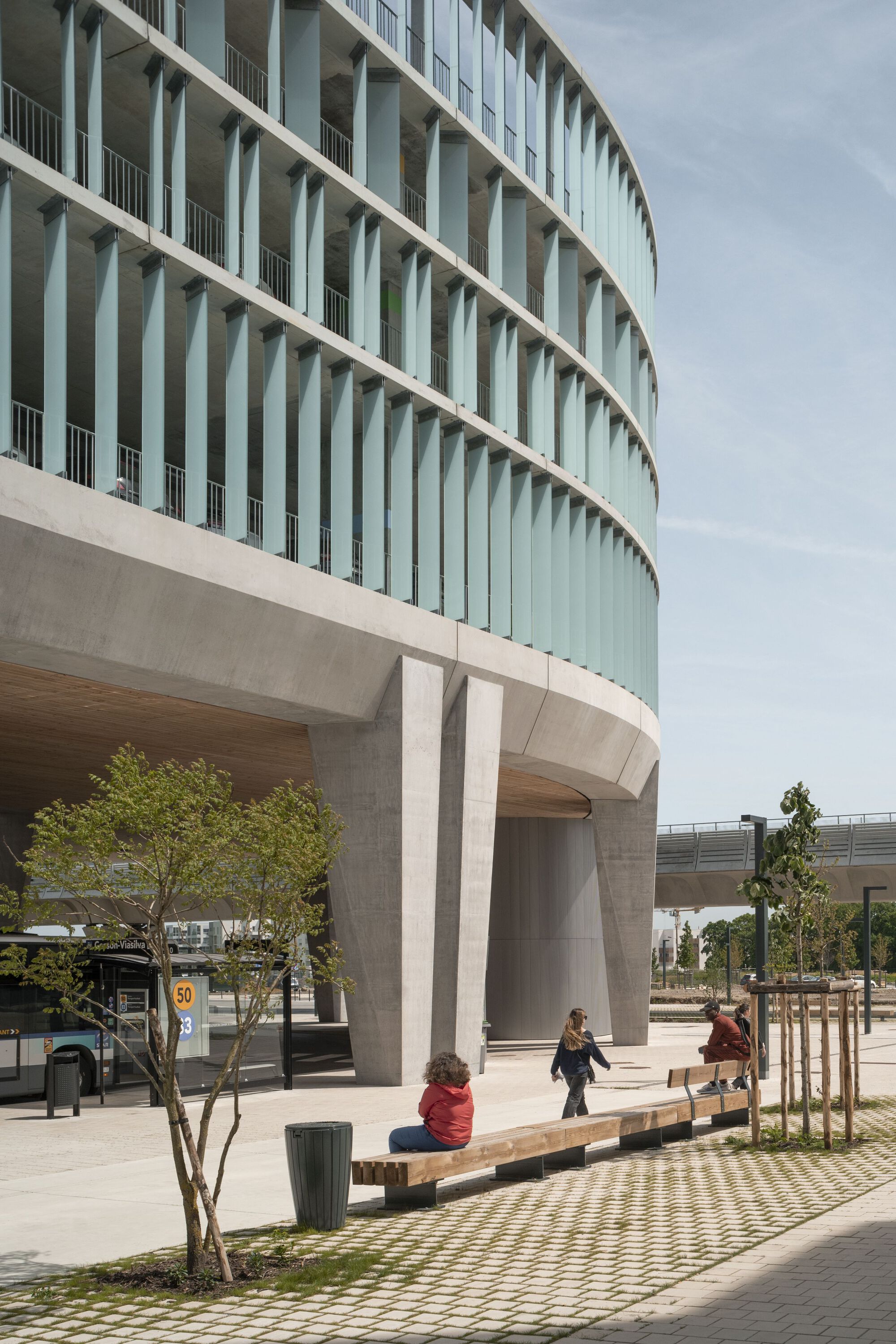 Gallery of Park and Ride Bus Station / Ateliers O-S architectes - 25