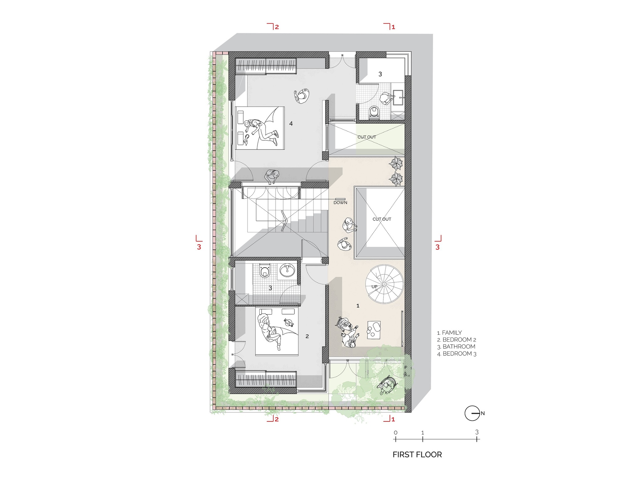Gallery of A Dialogue with the Past House / A Threshold - 28