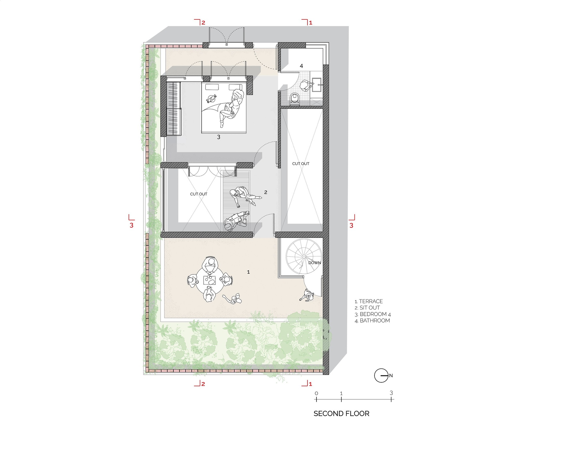 Gallery of A Dialogue with the Past House / A Threshold - 29