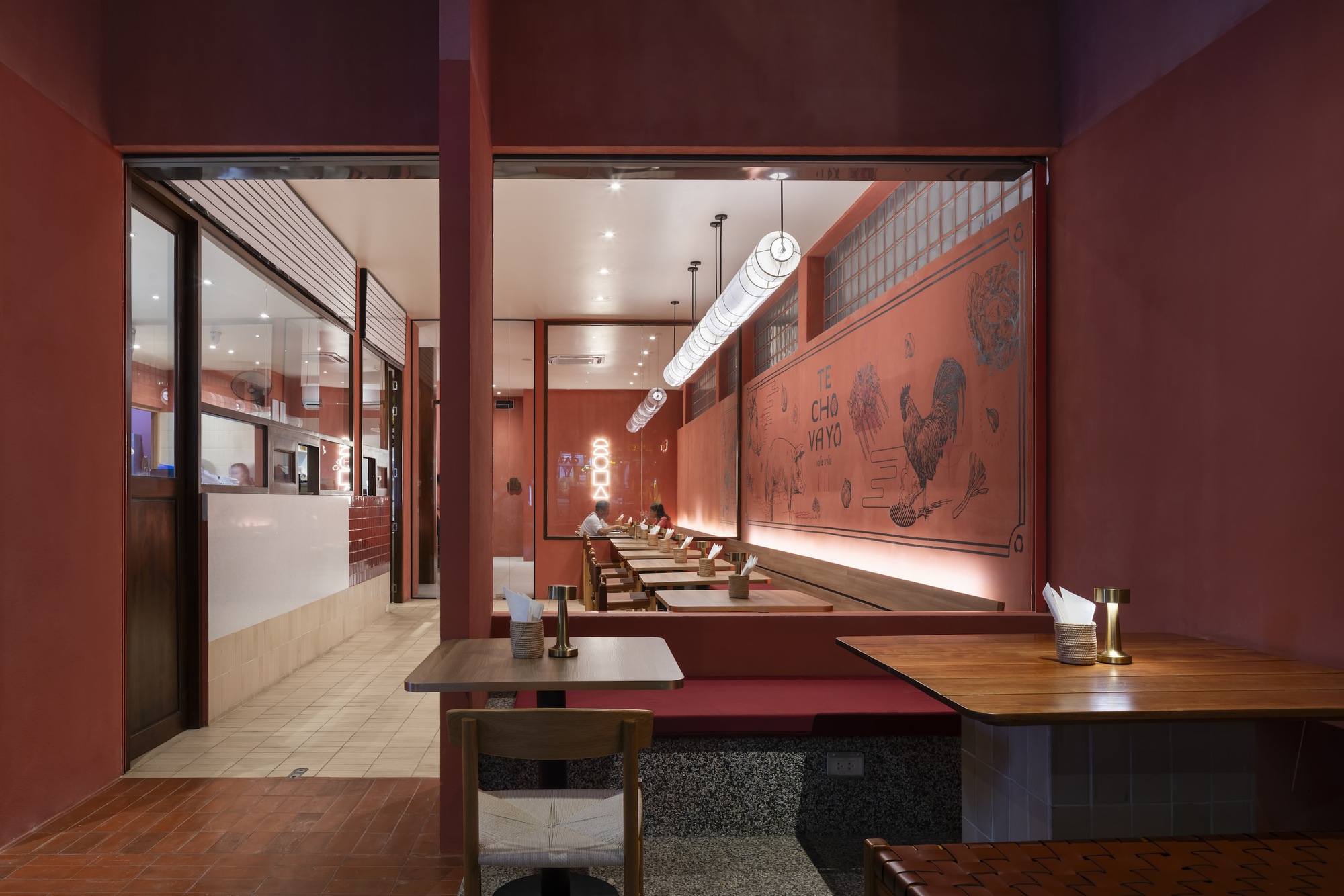 Gallery of Techo Vayo Restaurant / Sixseven Studio - 17