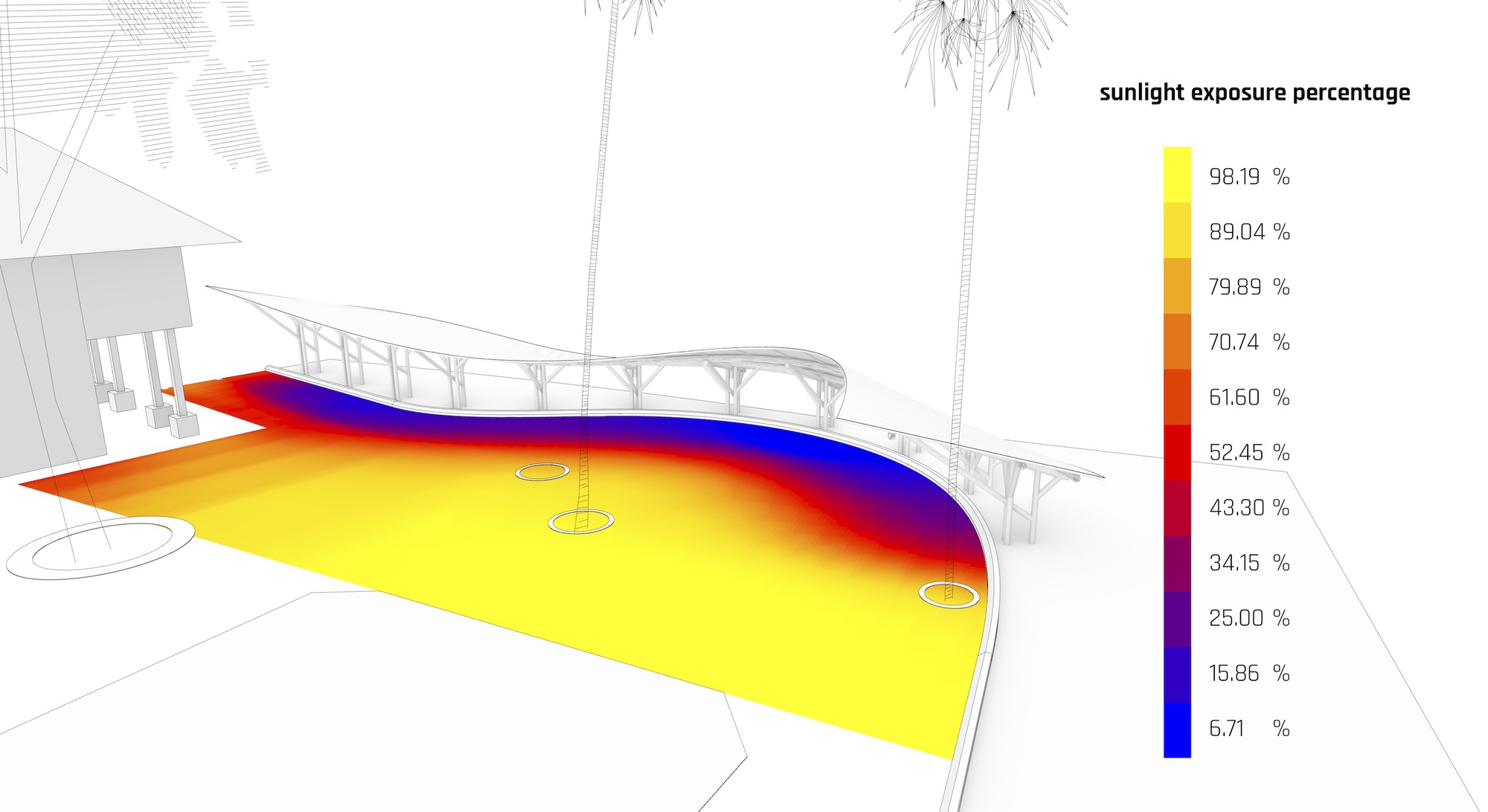 Gallery of Shade School Playground Pavilion / Blue Temple - 15