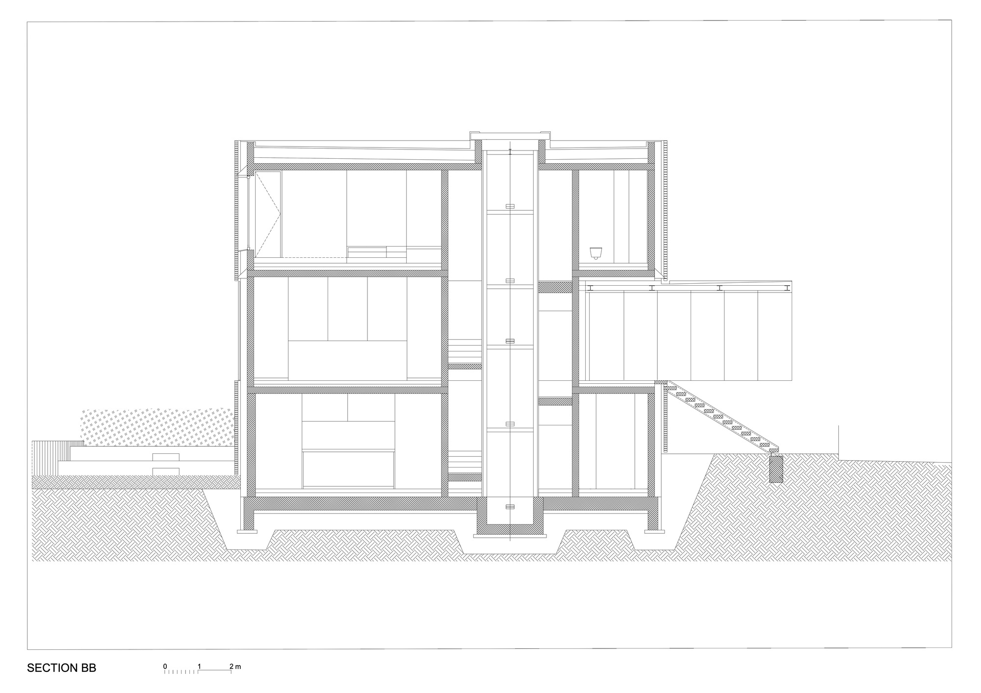 Gallery of Split Level House / OFIS Architects - 39