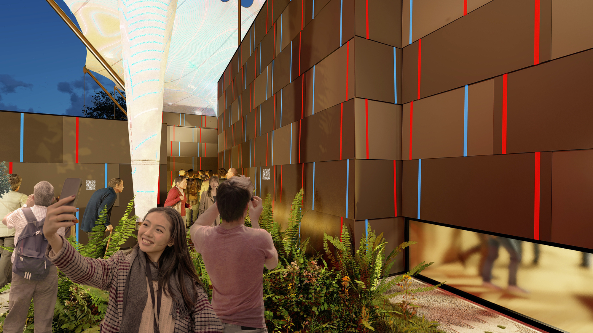 Gallery of The Luxembourg Pavilion, Designed by STDM and Mikan, Explores Rhythms and Modularity ...