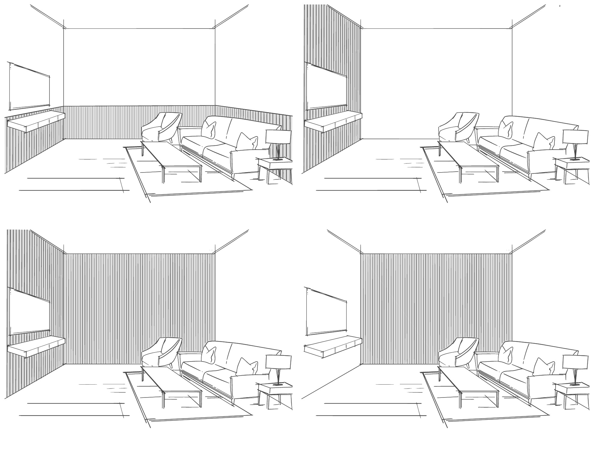 How to Use Fluted Cladding on Interior Walls | ArchDaily