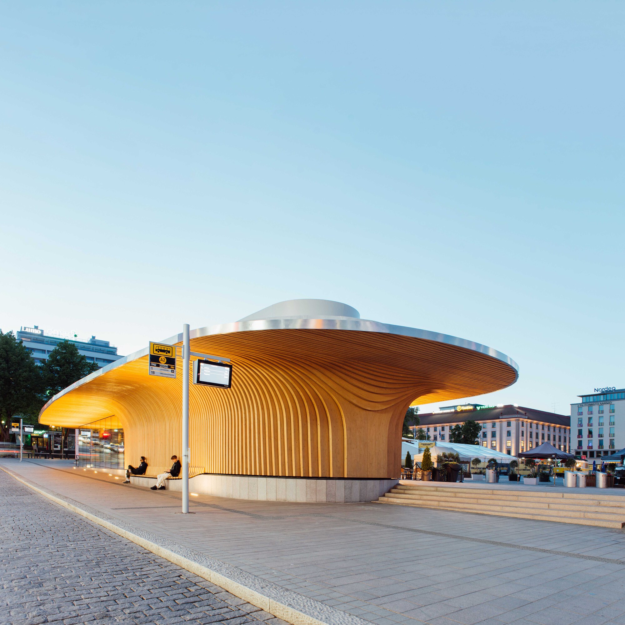 Gallery of Turku Market Square Pavilions / Schauman & Nordgren ...