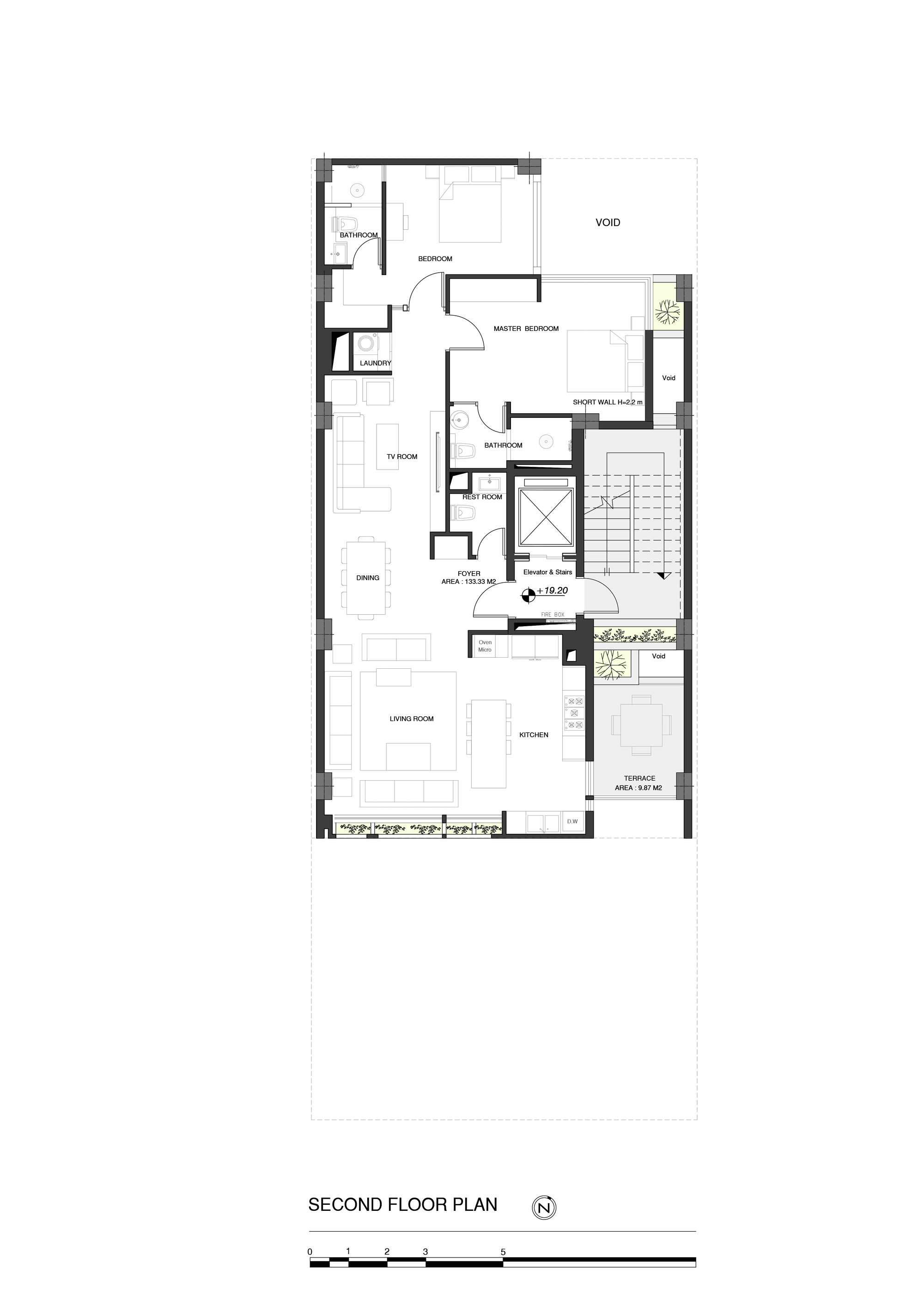 Gallery of Darya Residential Building / Hooba Design - 18