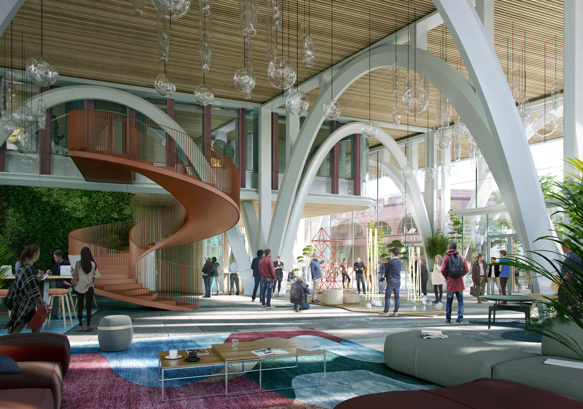 Gallery of An Experimental School in Switzerland and a Wood Art Center ...