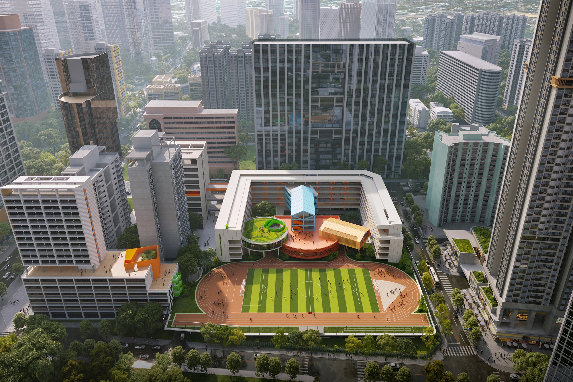 Gallery of An Experimental School in Switzerland and a Wood Art Center ...