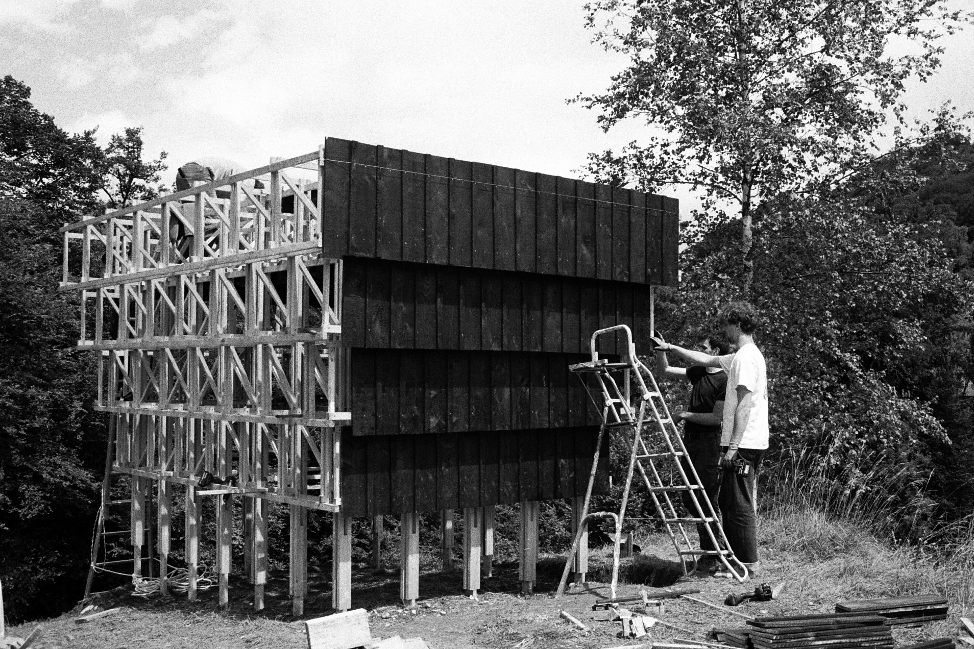 Gallery of La Suie Cabin / Marina Poli + Philippe Paumelle + Richard ...