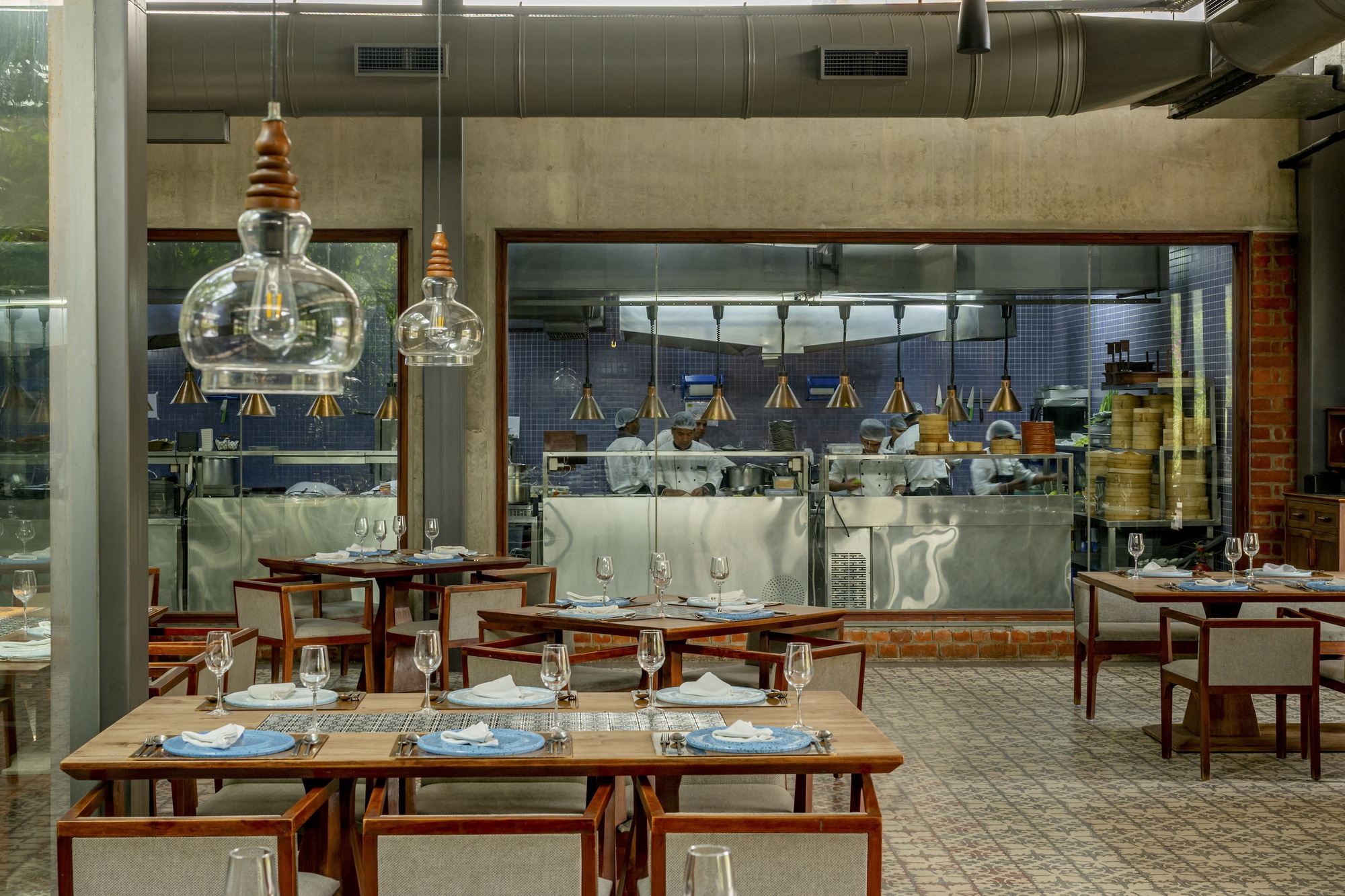 Gallery of Under The Neem Tree Restaurant / Hiren Patel Architects - 13