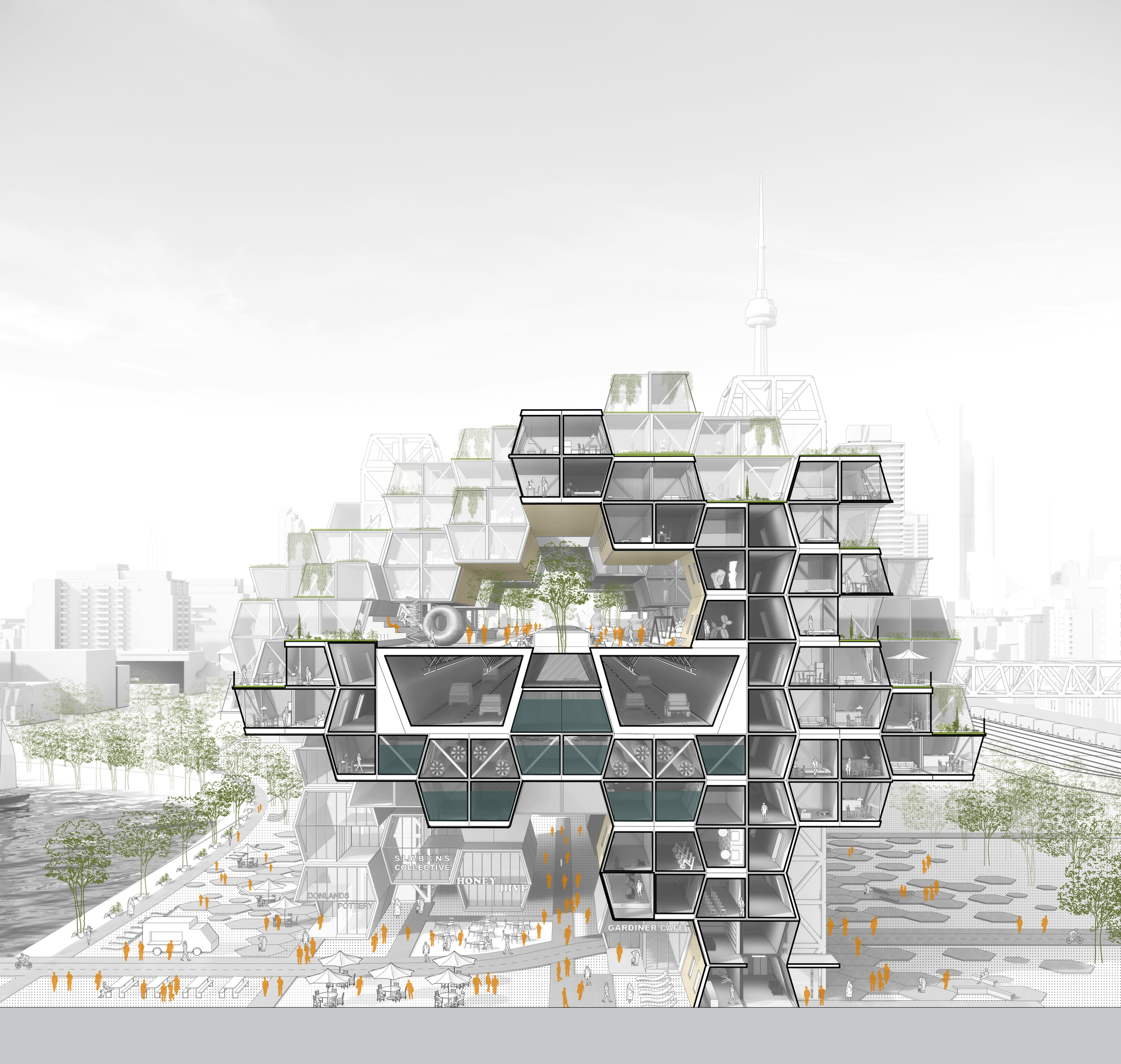 Gallery of Under Bridge: Winners of Buildner's 17th Affordable Housing ...