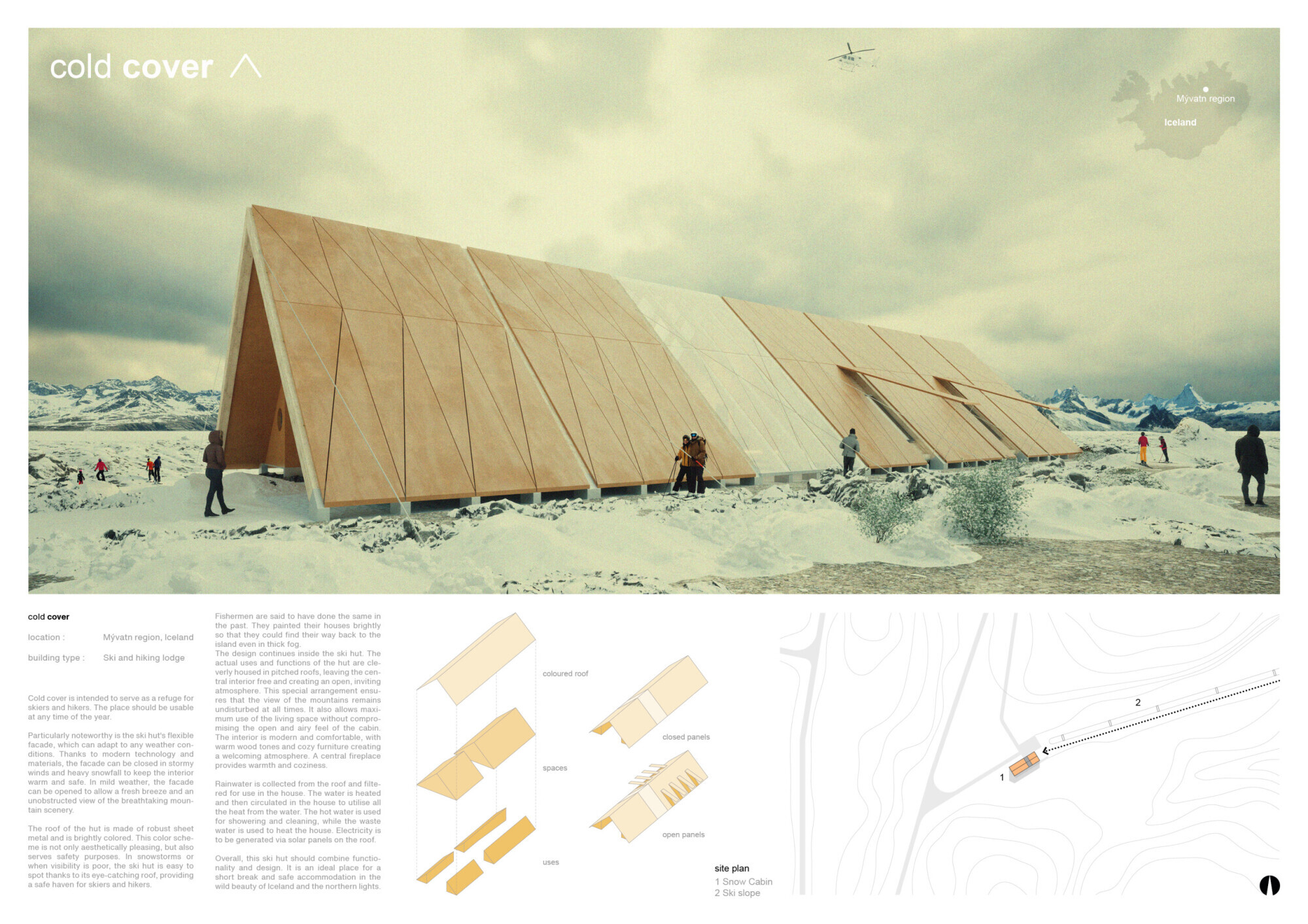 Gallery of Innovative Ski Cabins in Iceland: Award-Winning Designs from ...