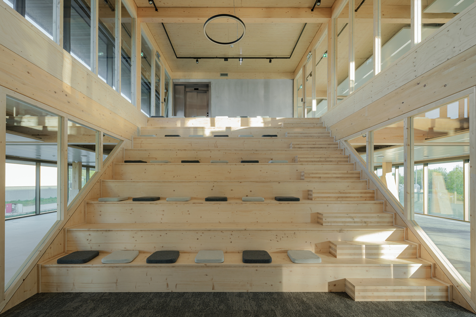 Gallery of Circular and Demountable Office Building Omega / EVA ...