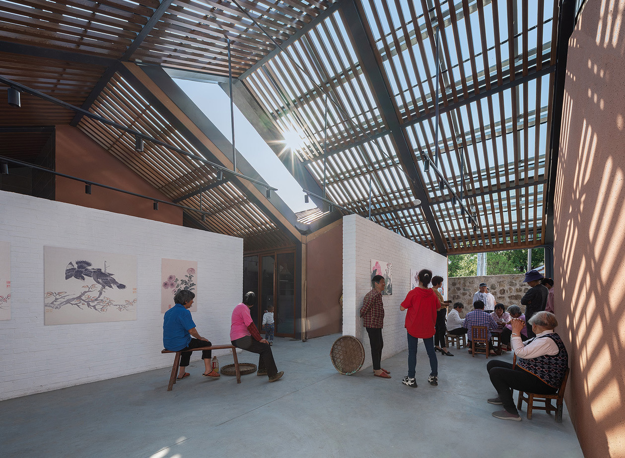 Gallery of Villagers' Activity Center in Lijiashan Village / AESEU ...