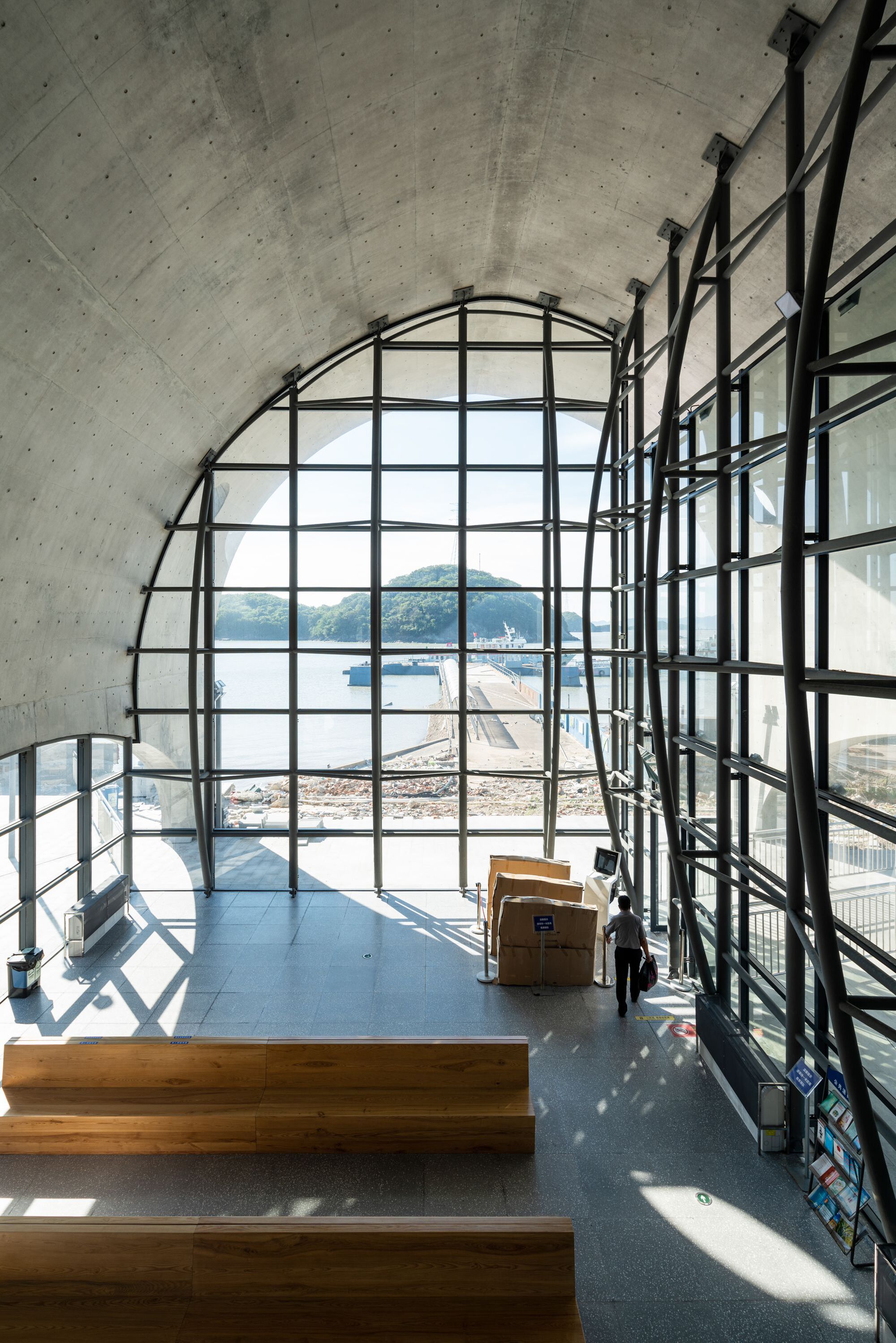 Gallery of Xiazhi Ferry Terminal, Xiazhi Island / Atelier Z+ - 4