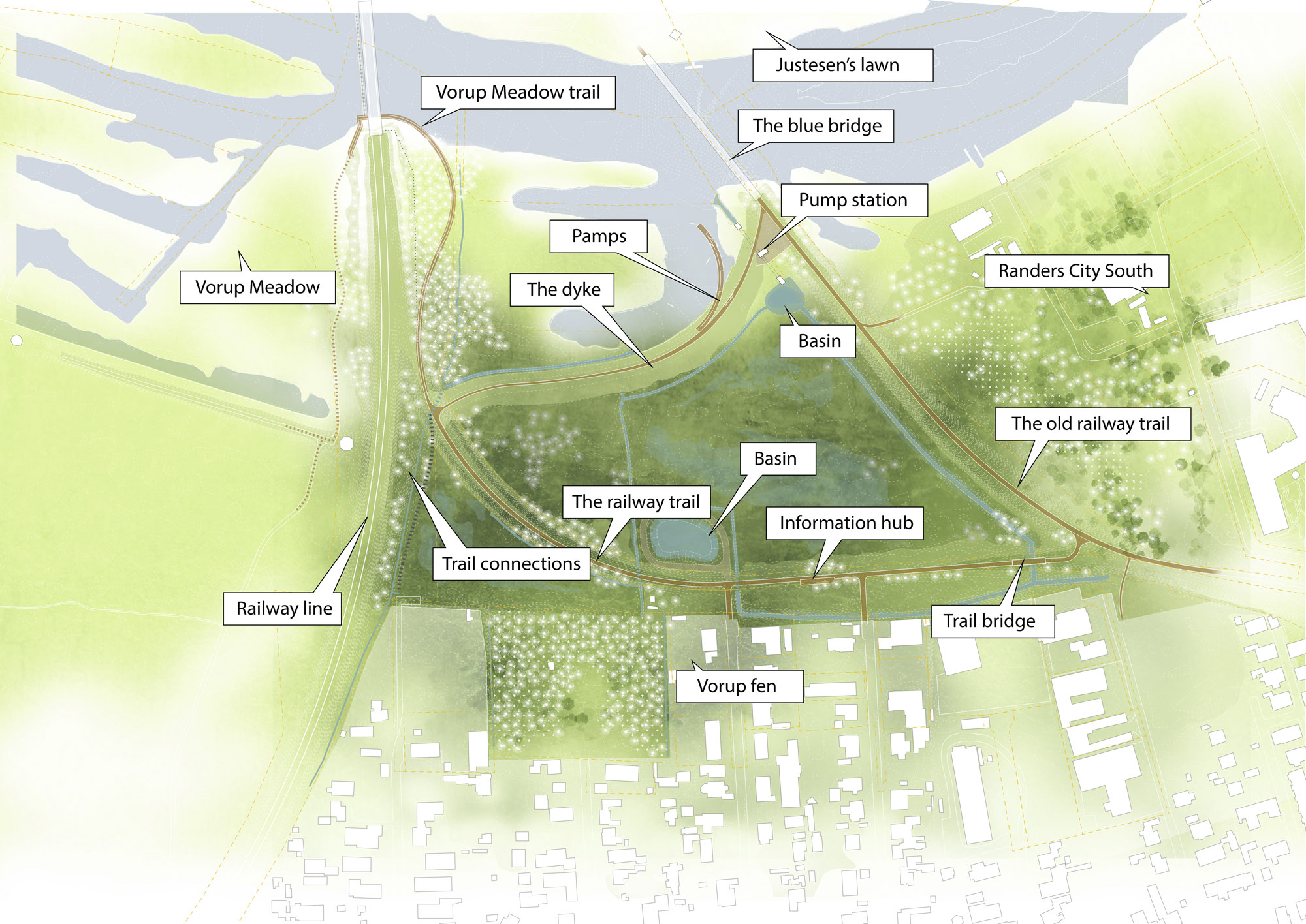 Gallery of Stork Meadow Nature Park / C.F. Møller Architects - 25