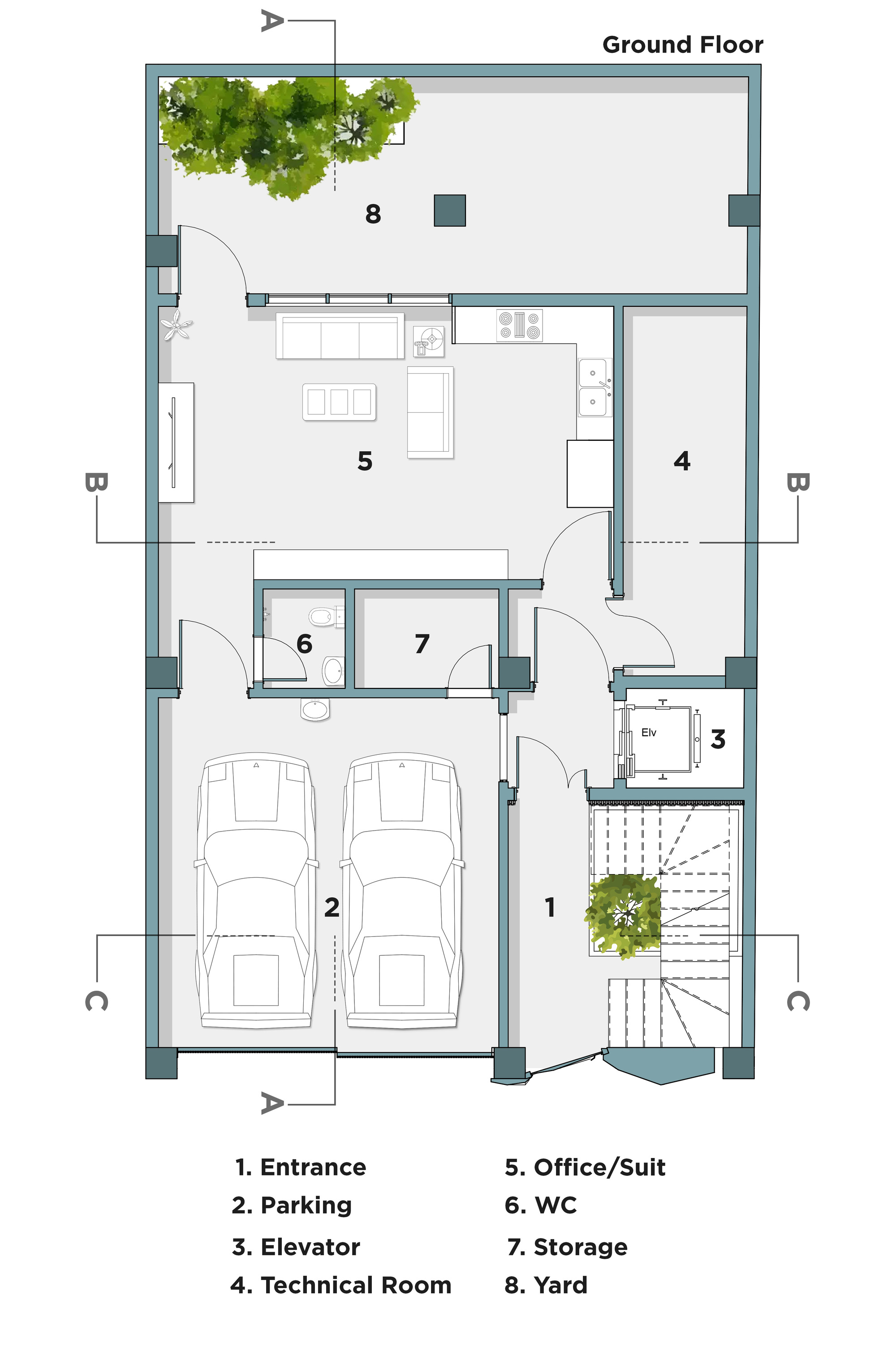 Gallery of House Number 7 / Charang Architecture Studio - 22