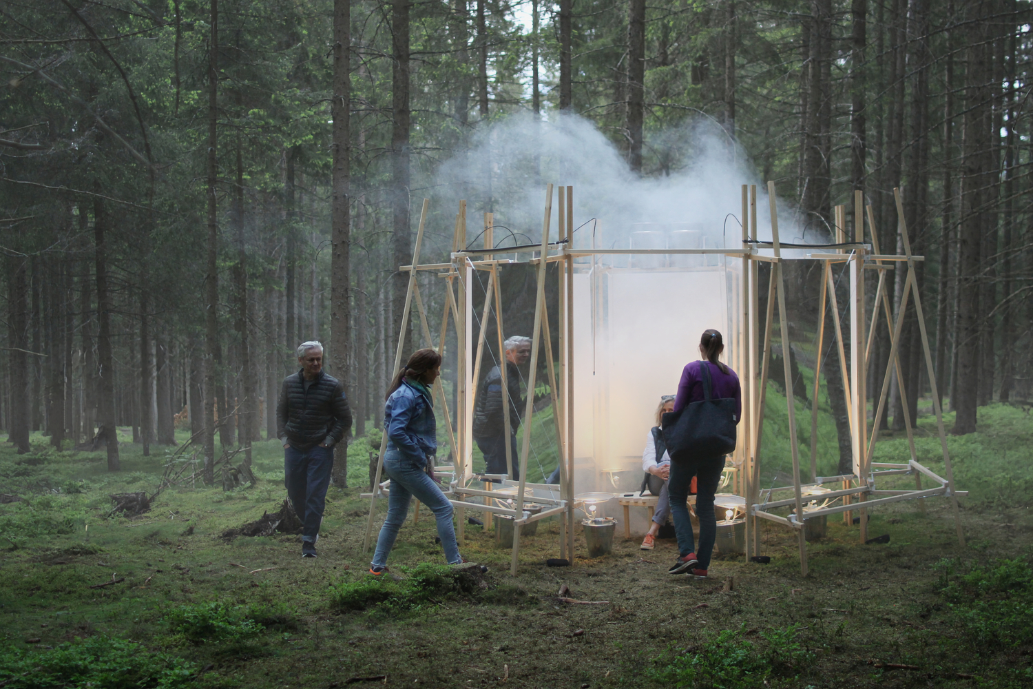 Gallery of Shapes of Rain Installation / FAR-MS - 7
