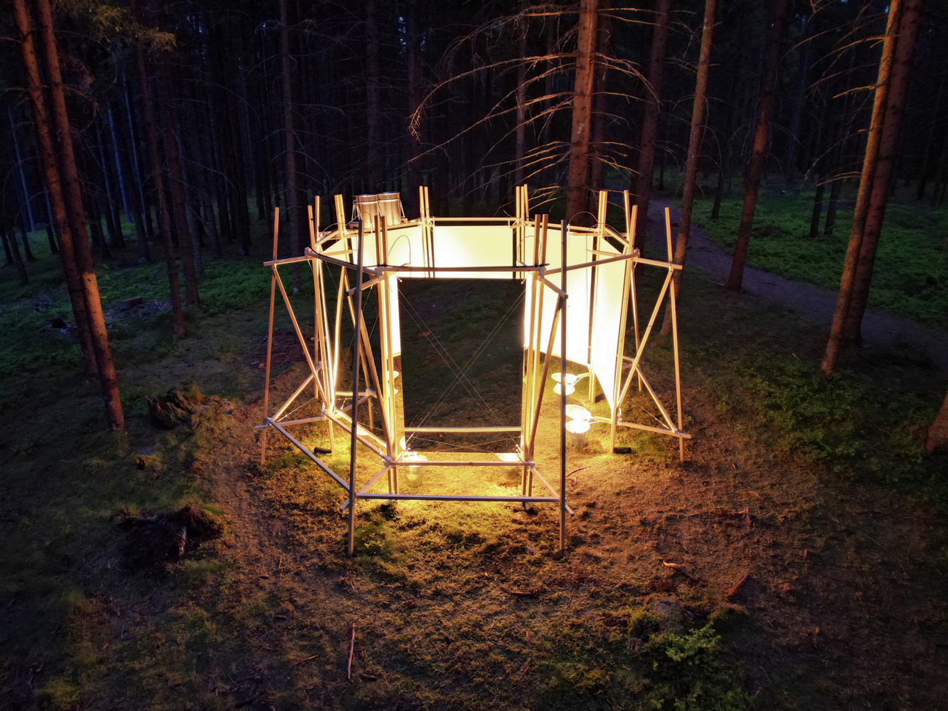 Gallery of Shapes of Rain Installation / FAR-MS - 14