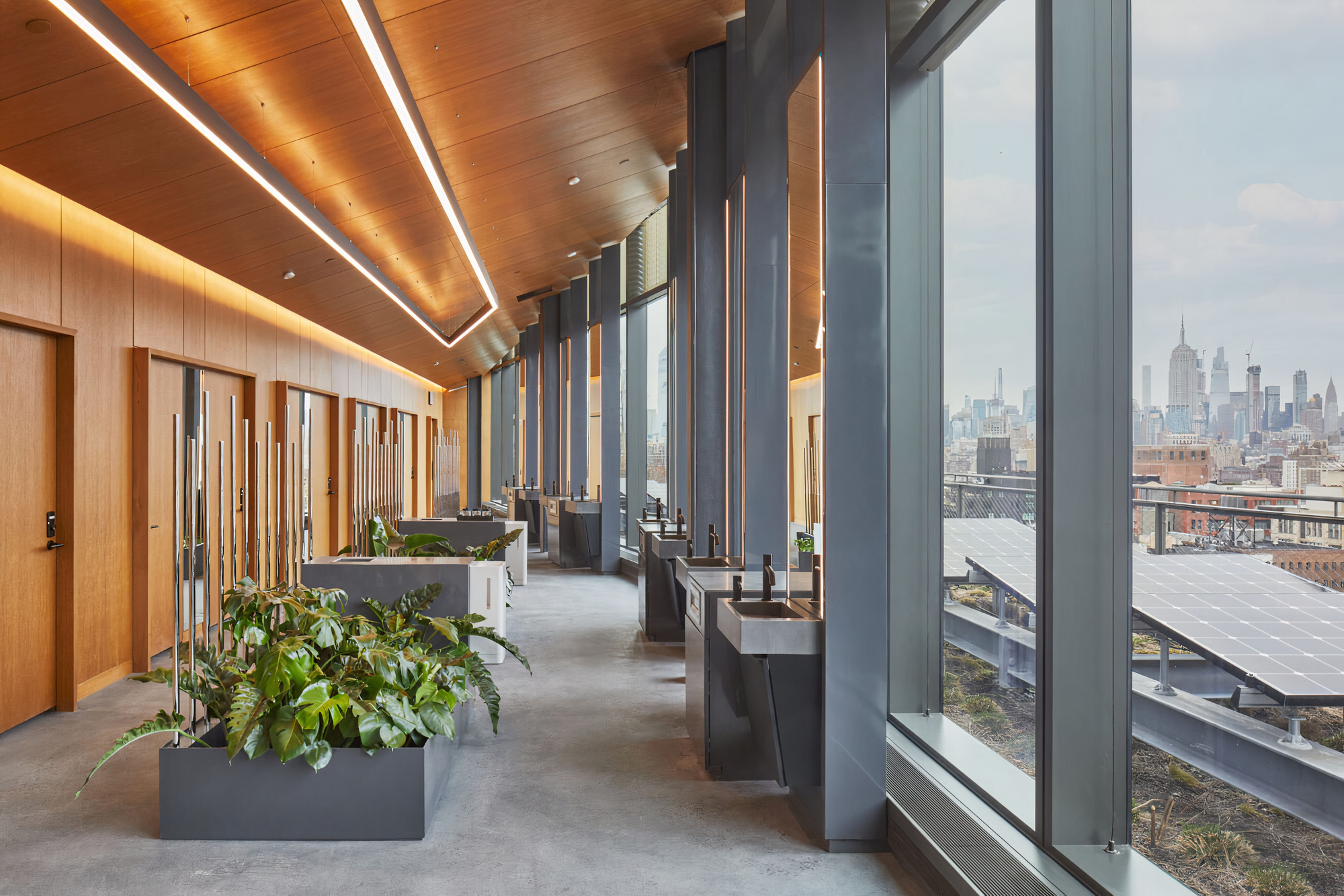 Gallery of Style Meets Accessibility: Cutting-Edge Restroom Solutions ...