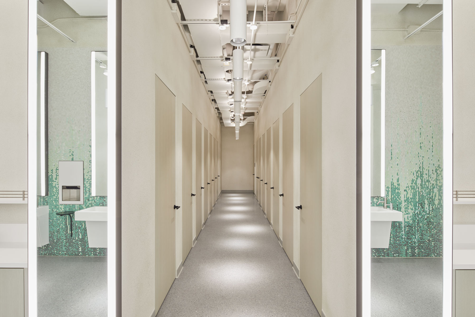 Gallery of Style Meets Accessibility: Cutting-Edge Restroom Solutions ...