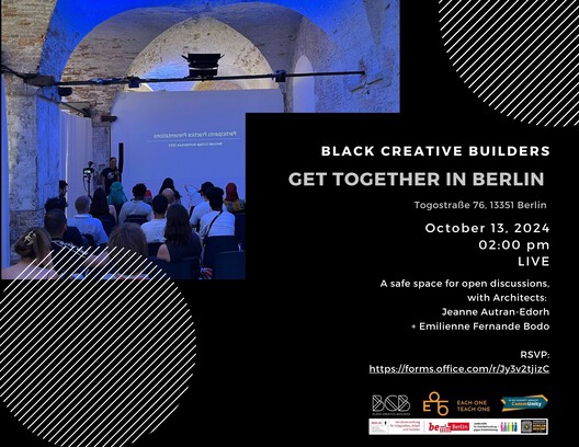 Black Creative Builders (BCB) Get Together in Berlin | ArchDaily
