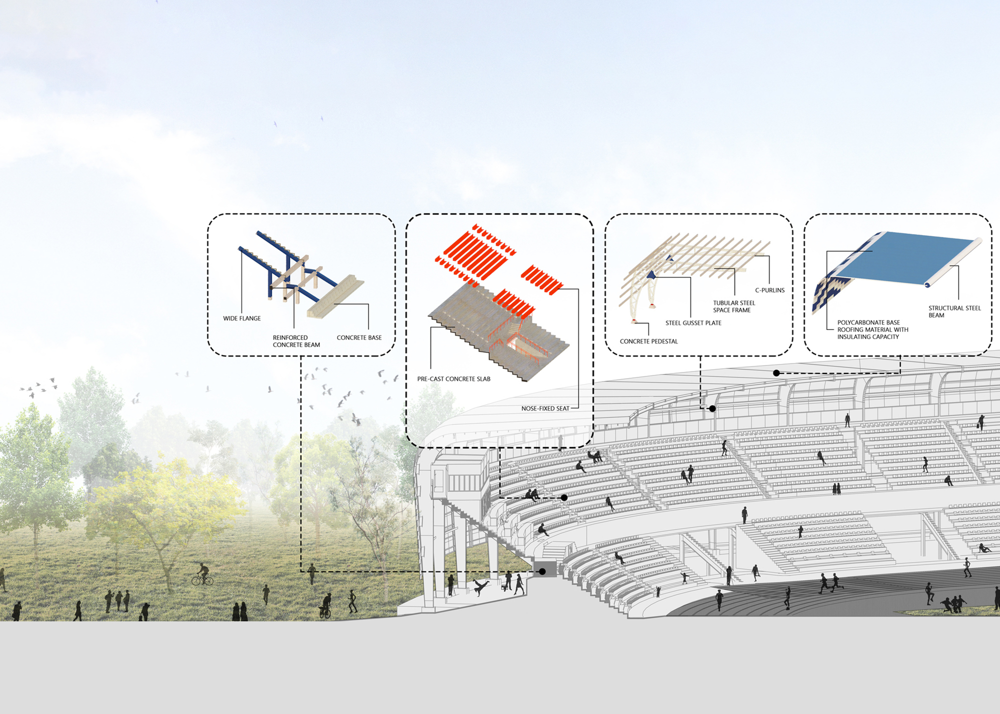 Gallery of Ferdinand E. Marcos Stadium / WTA Architecture and Design ...