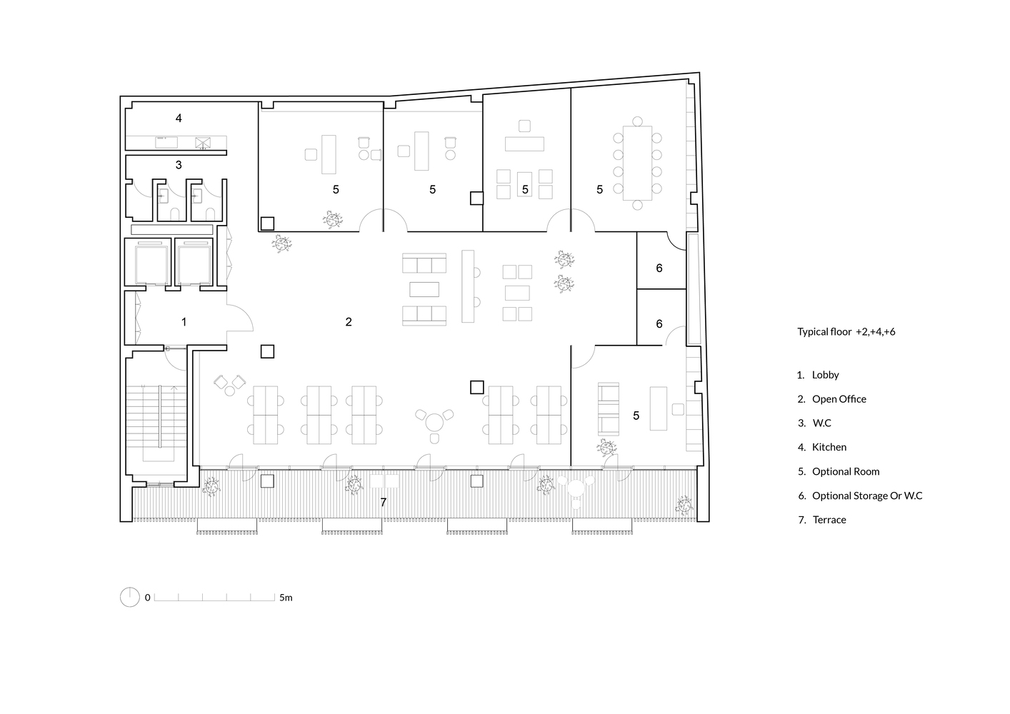 Gallery of Sarv Office Building / Tamouz Architecture & Construction ...