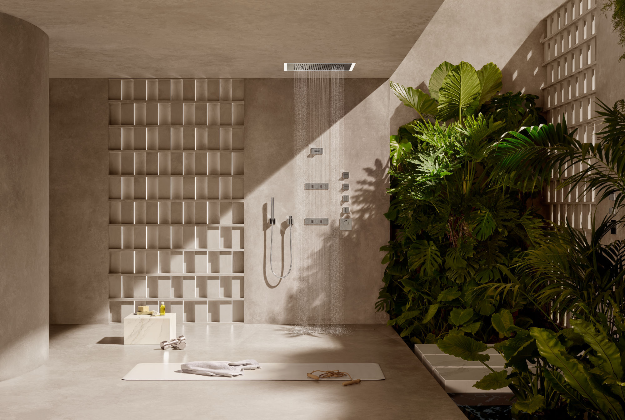 Follow Your Bliss: The Serenity of Rainshower Experience | ArchDaily